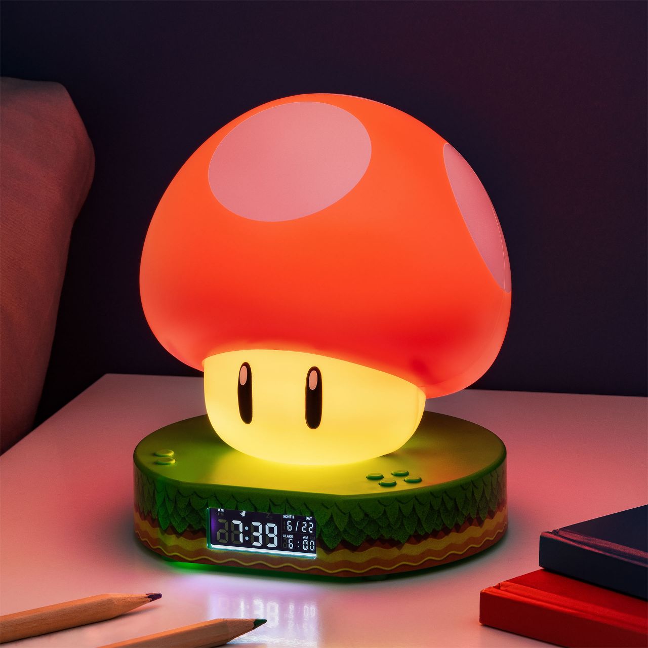 Super Mario - Super-Pilz Wecker | Elbenwald
