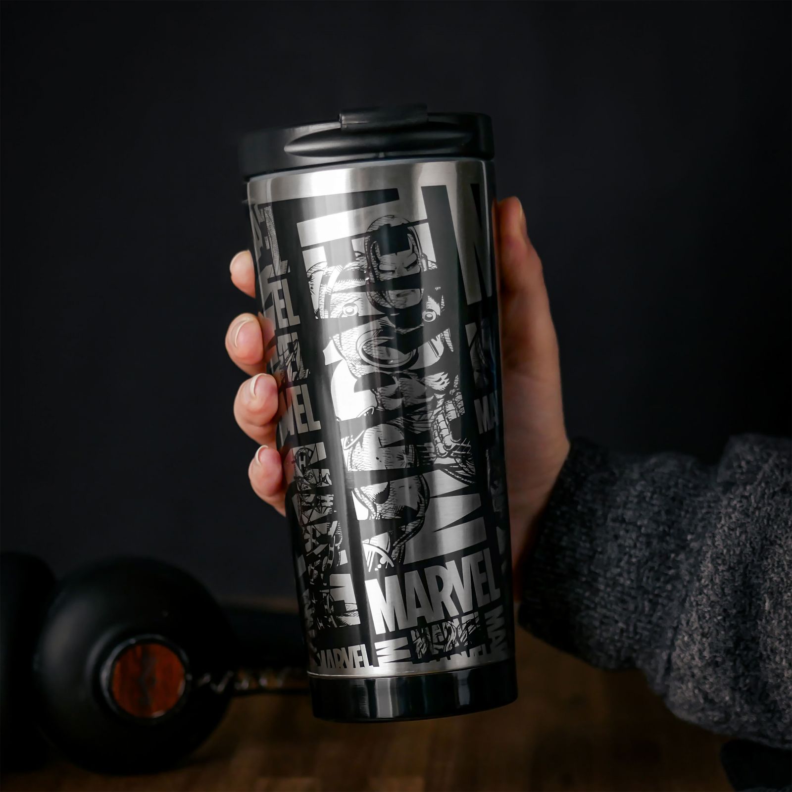 Marvel - Logo To Go Becher | Elbenwald