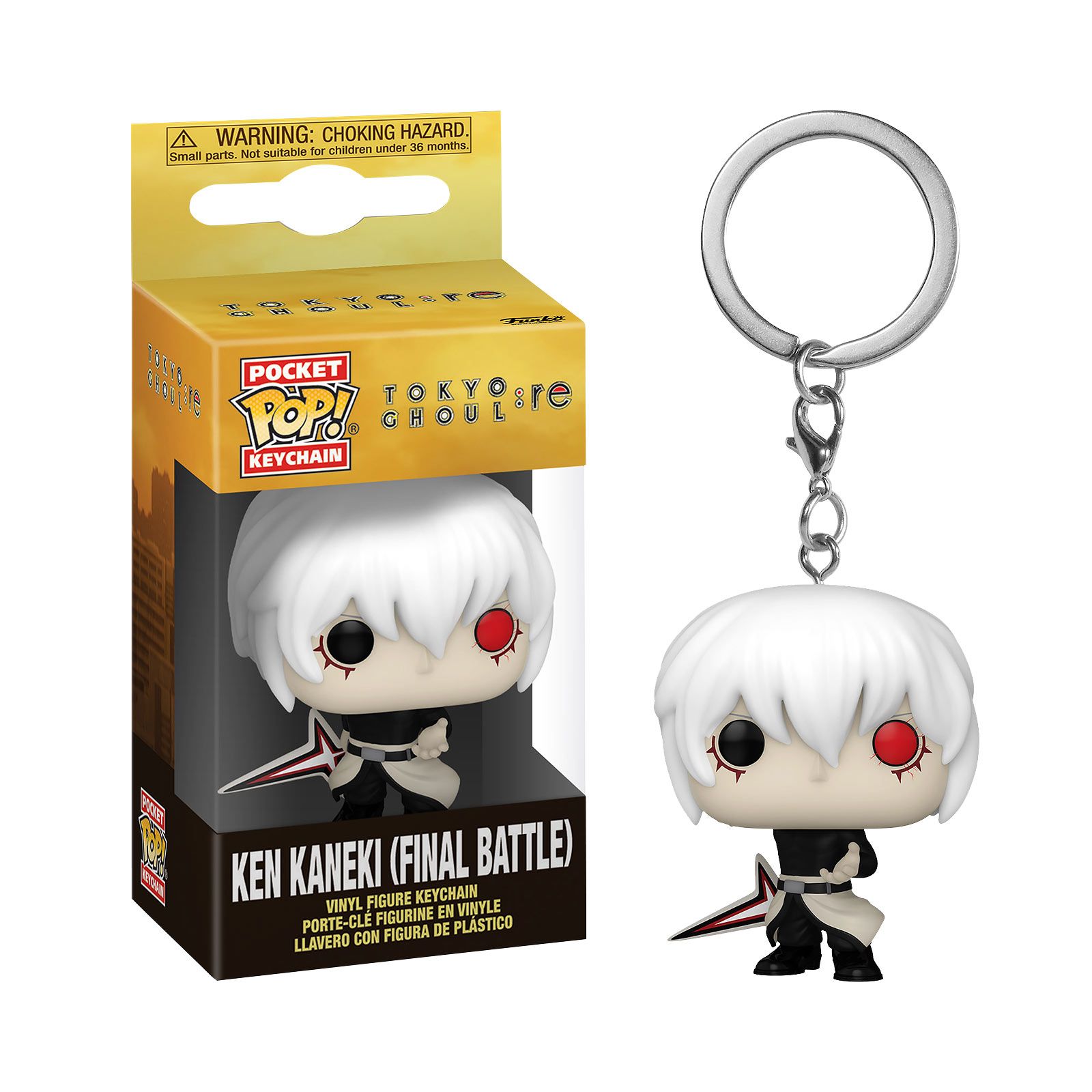 Tokyo Ghoul:re - Ken Kaneki (Final Battle) Funko Pop Schlüsselanhänger ...