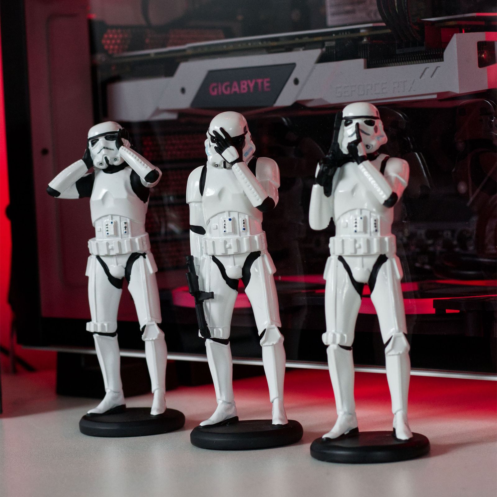 Original Stormtrooper Don't See Hear Speak Figure Set | Star Wars ...