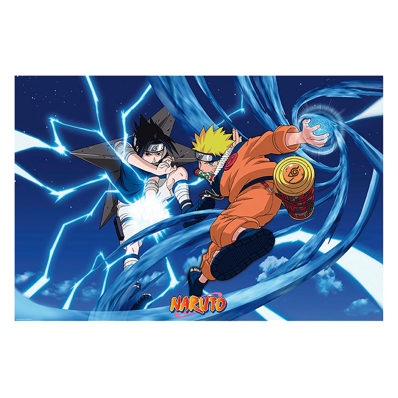 Naruto - Naruto & Sasuke Maxi Poster | Elbenwald