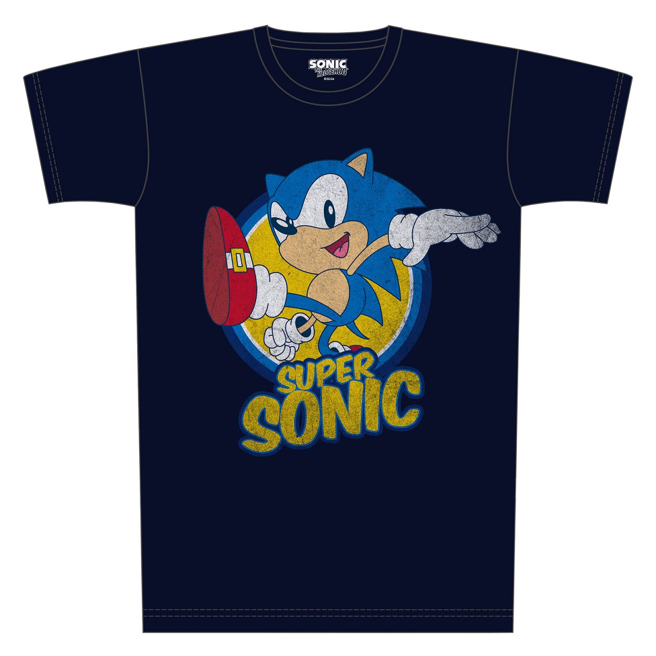 Sonic the Hedgehog - Super Sonic T-Shirt blue | Elbenwald