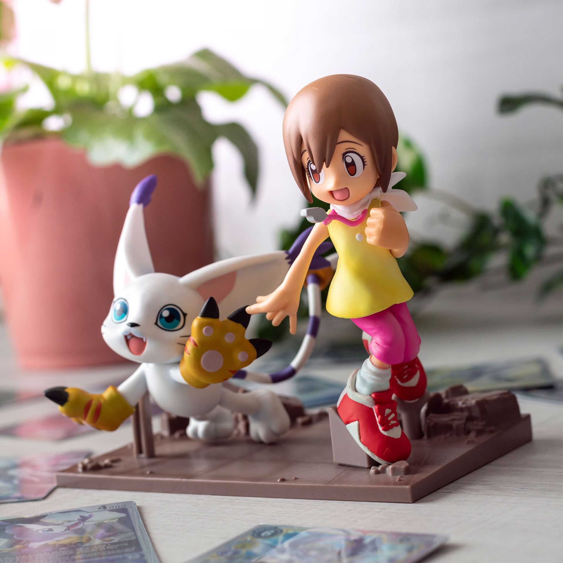 Digimon Adventure - Gatomon & Kari Figurenset | Elbenwald