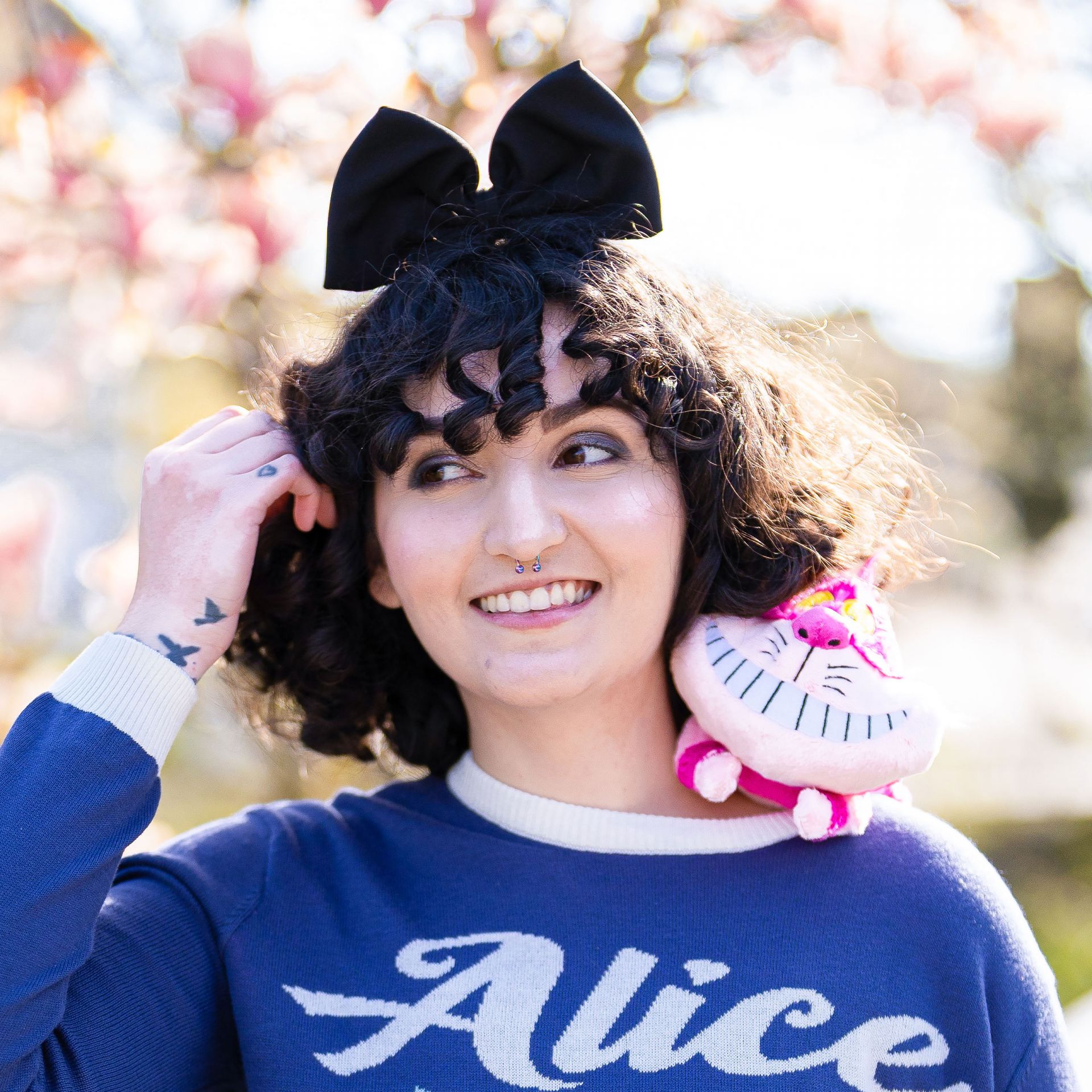Alice im Wunderland - Grinsekatze Plüsch Figur | Elbenwald
