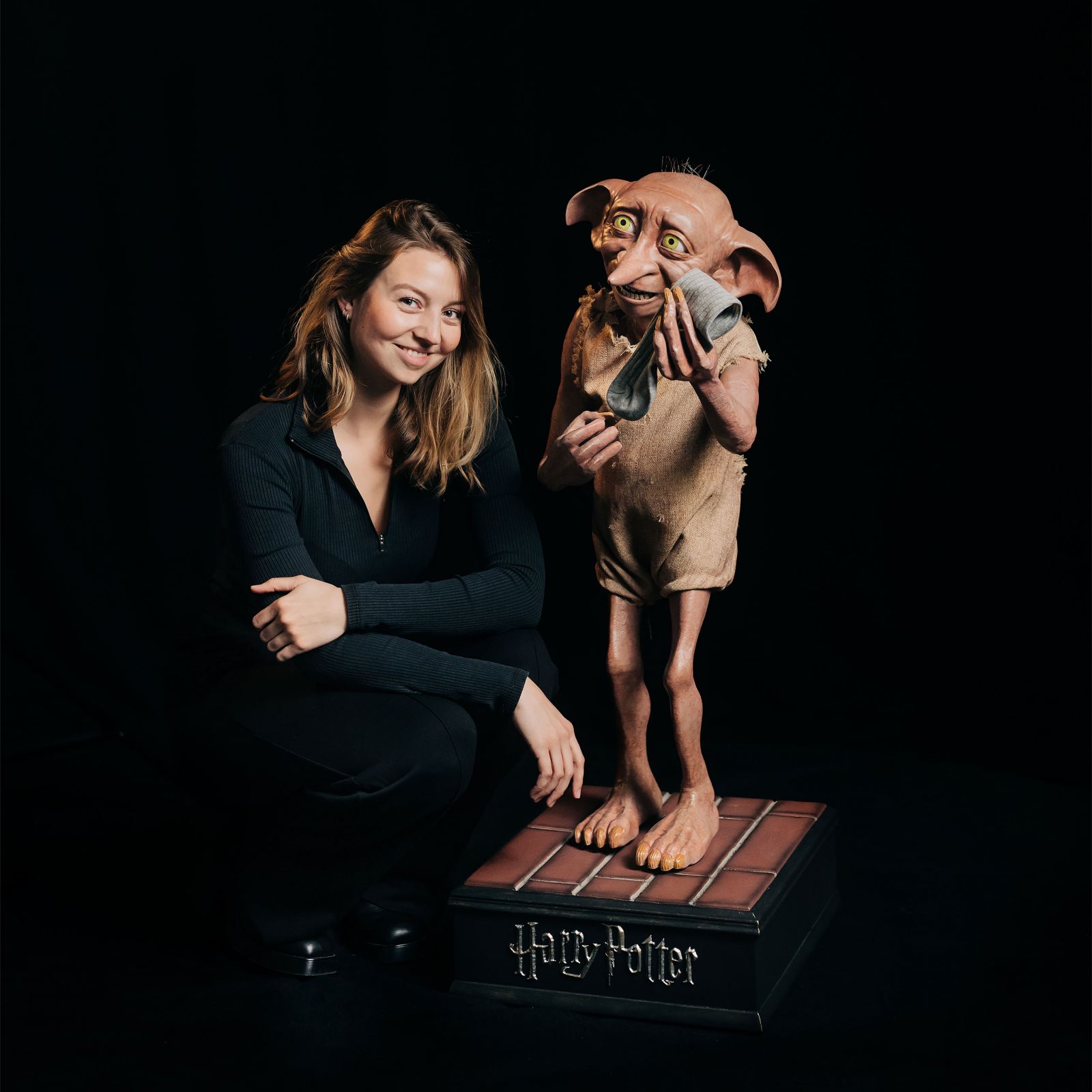 Dobby mit Socke Life-Size Statue Version 3 - Harry Potter | Elbenwald
