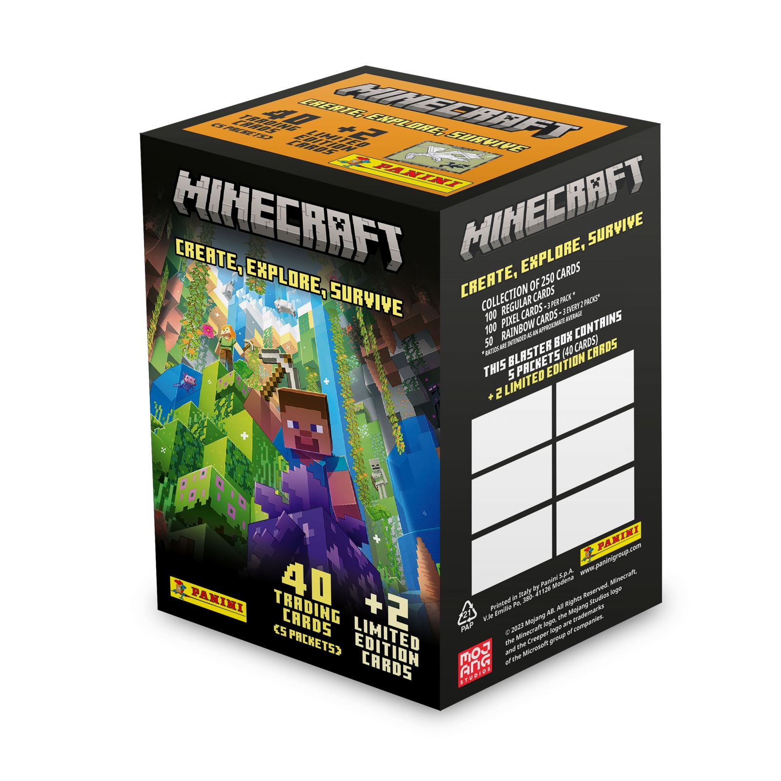 Minecraft - Collectible Cards Blaster Box | Elbenwald