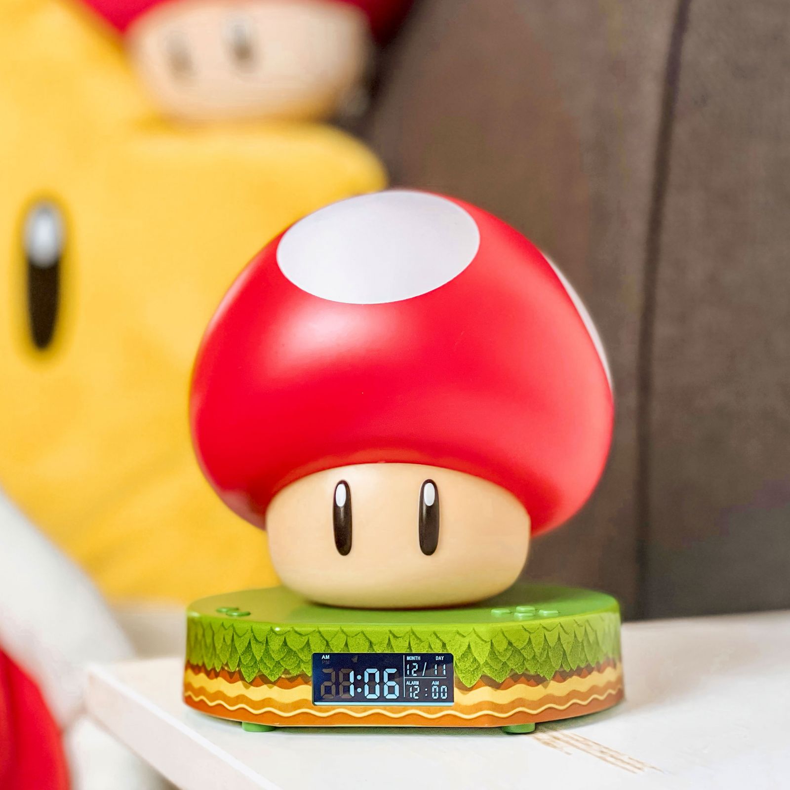 Super Mario - Super-Pilz Wecker | Elbenwald