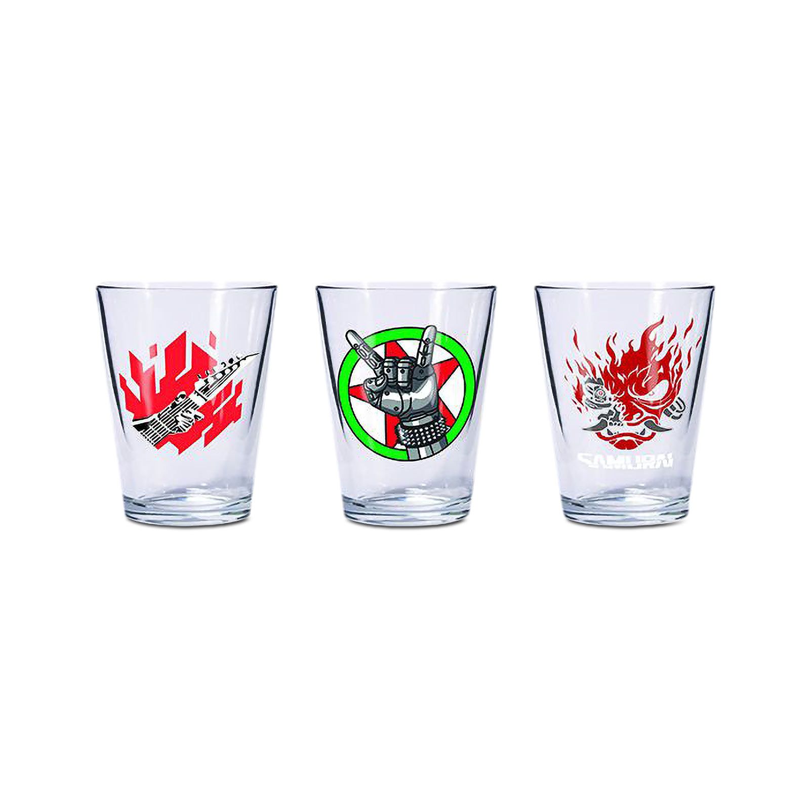 Cyberpunk 2077 - Symbol Shots Glass Set | Elbenwald