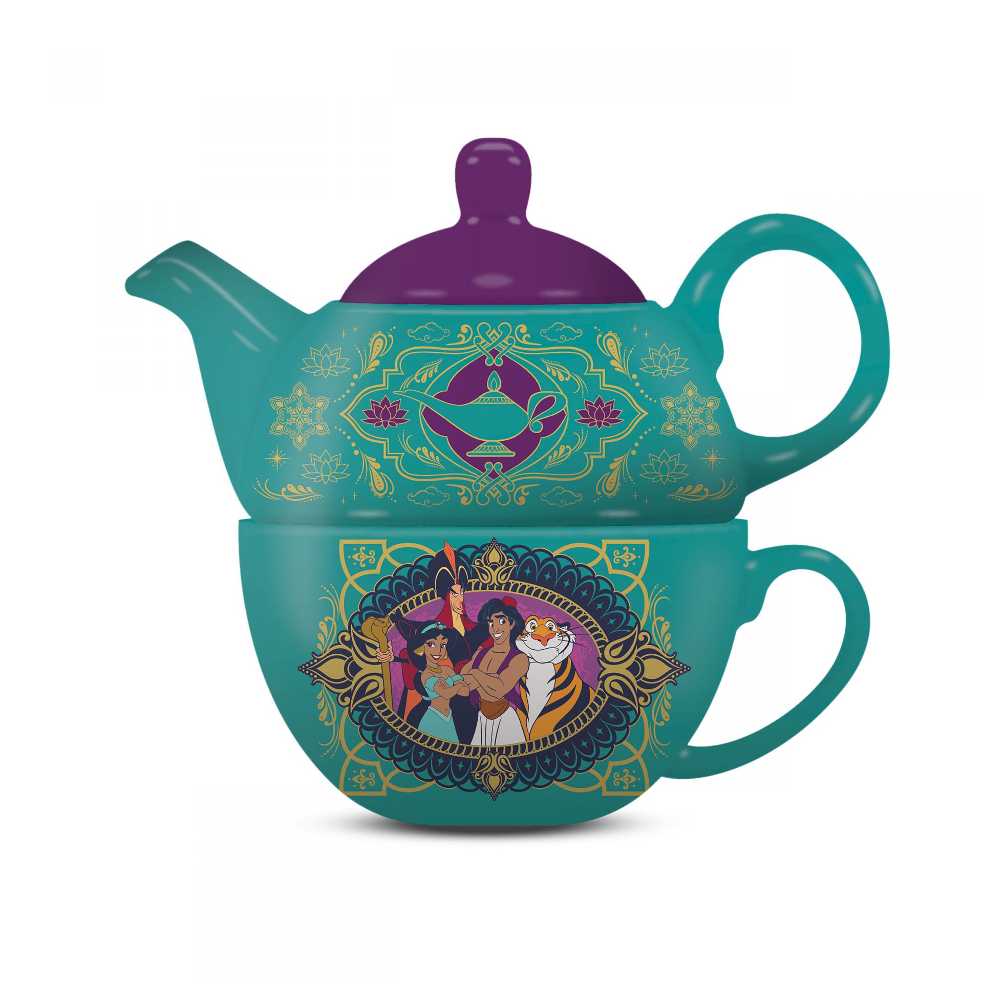 Aladdin - Always Wishing for Adventure Tea Pot with Cup | Elbenwald