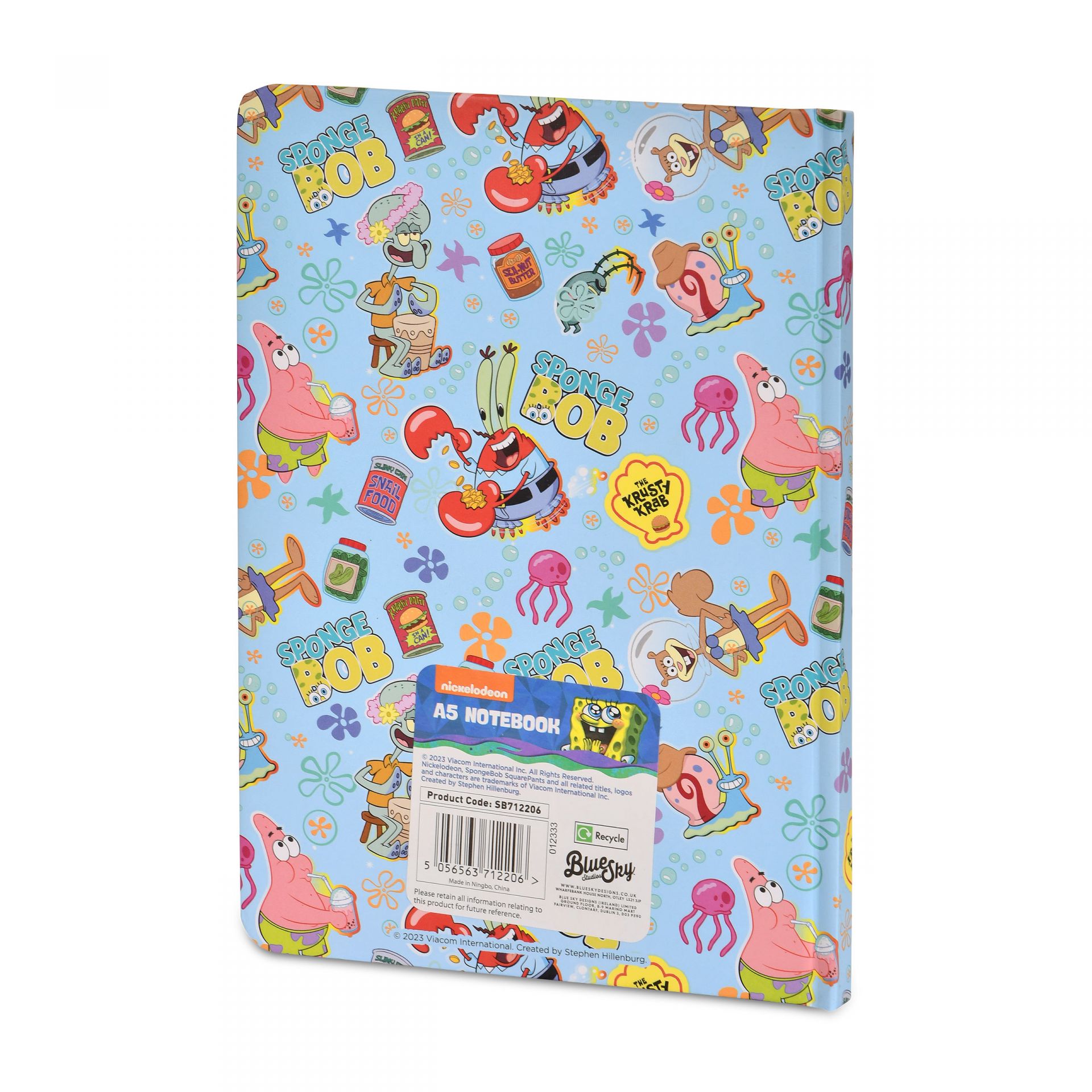 SpongeBob - Icons Notebook A5 | Elbenwald