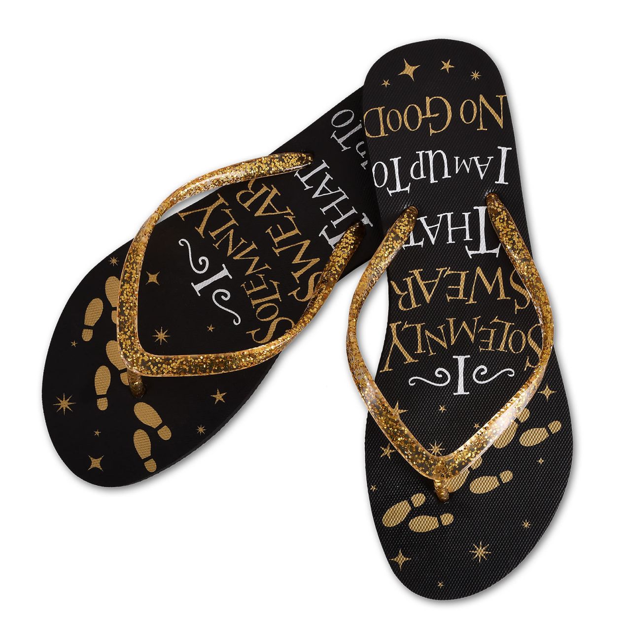 Harry Potter - Marauder's Map Flip Flops | Elbenwald