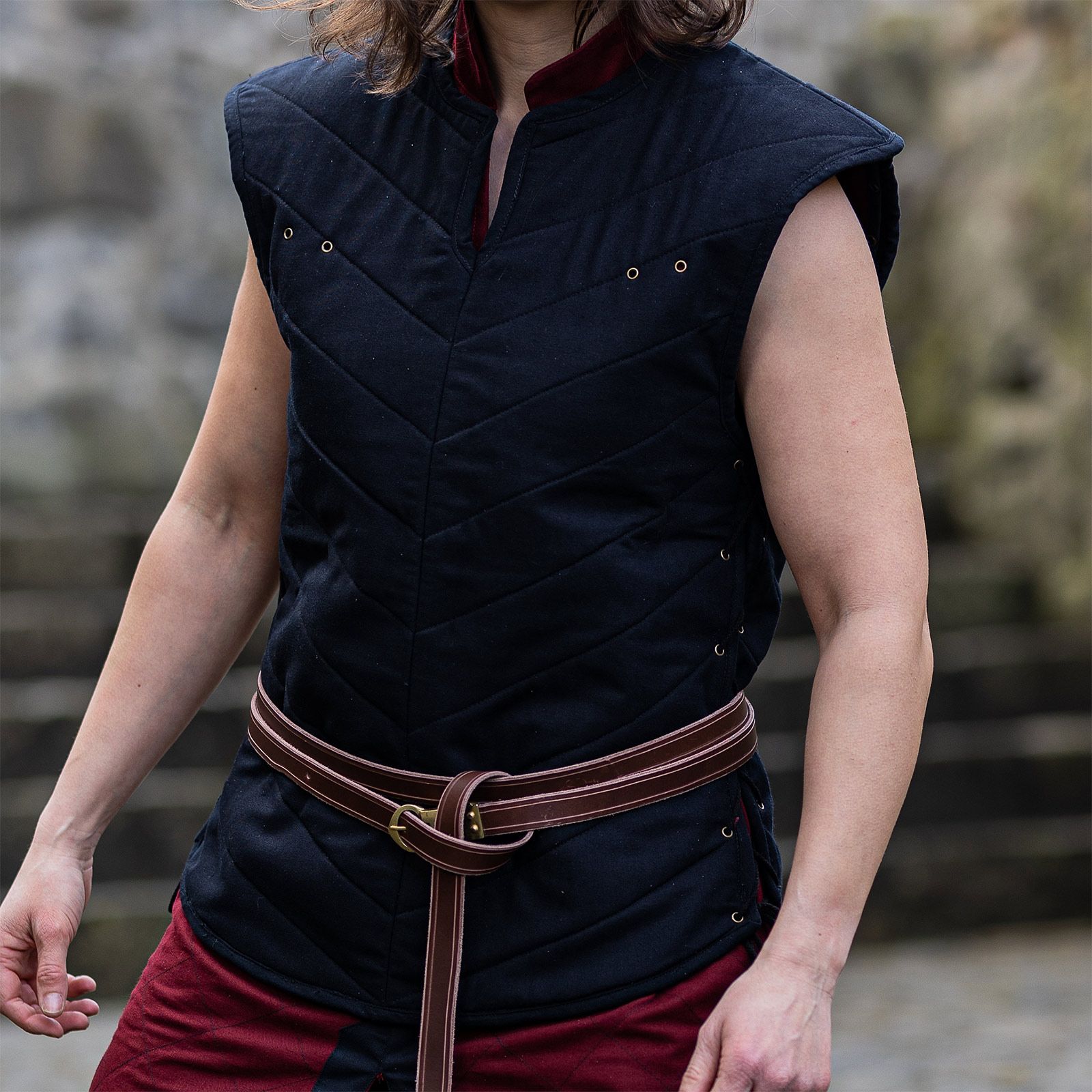 Dungeons & Dragons - Fighter Vest Black | Elbenwald