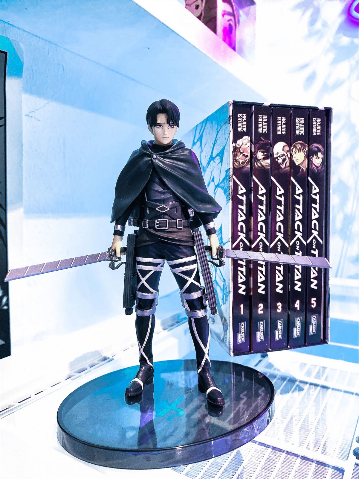 Attack on Titan - La saison finale - Figurine édition spéciale Levi | L ...