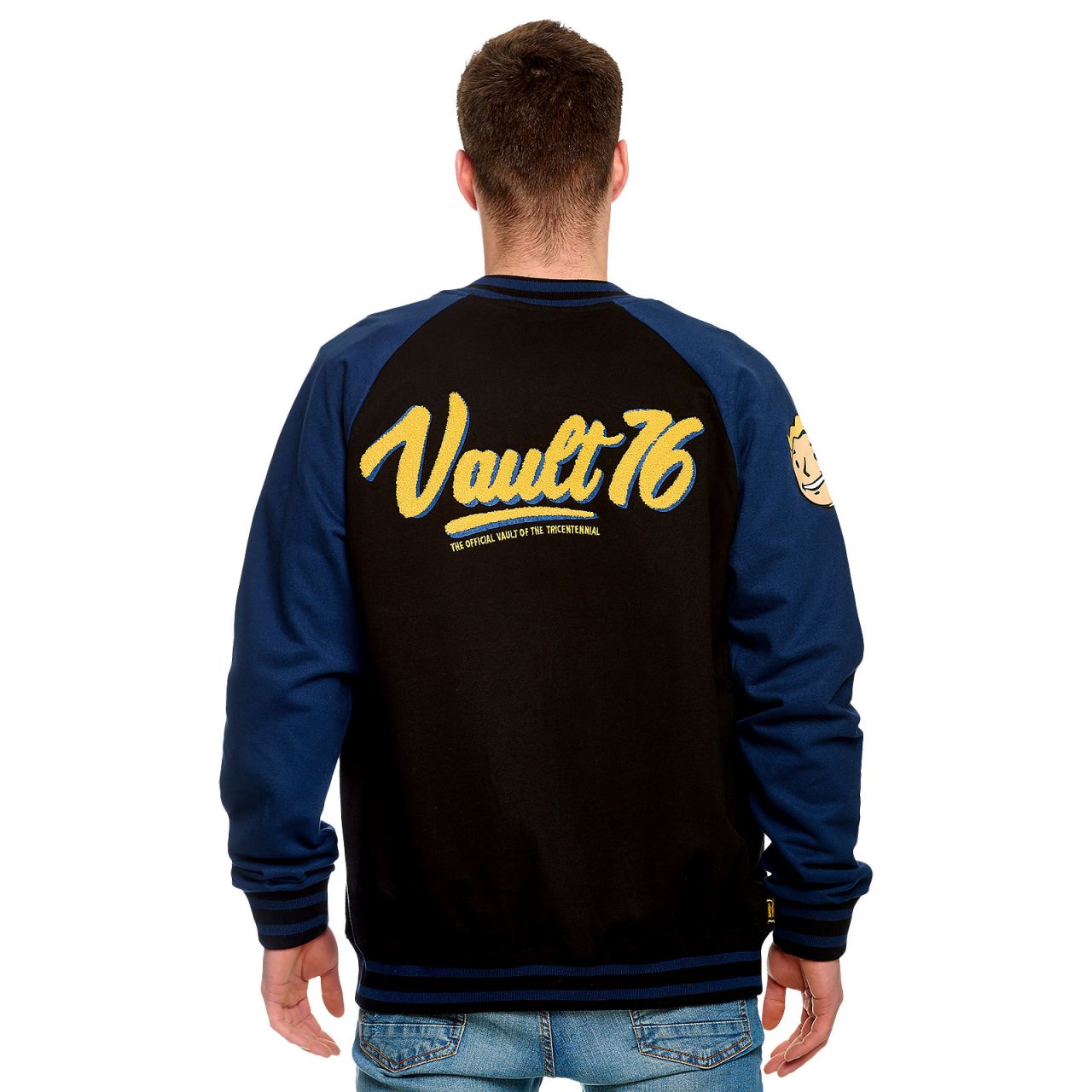 Fallout - Vault 76 Logo College Jacket | fallout | Elbenwald