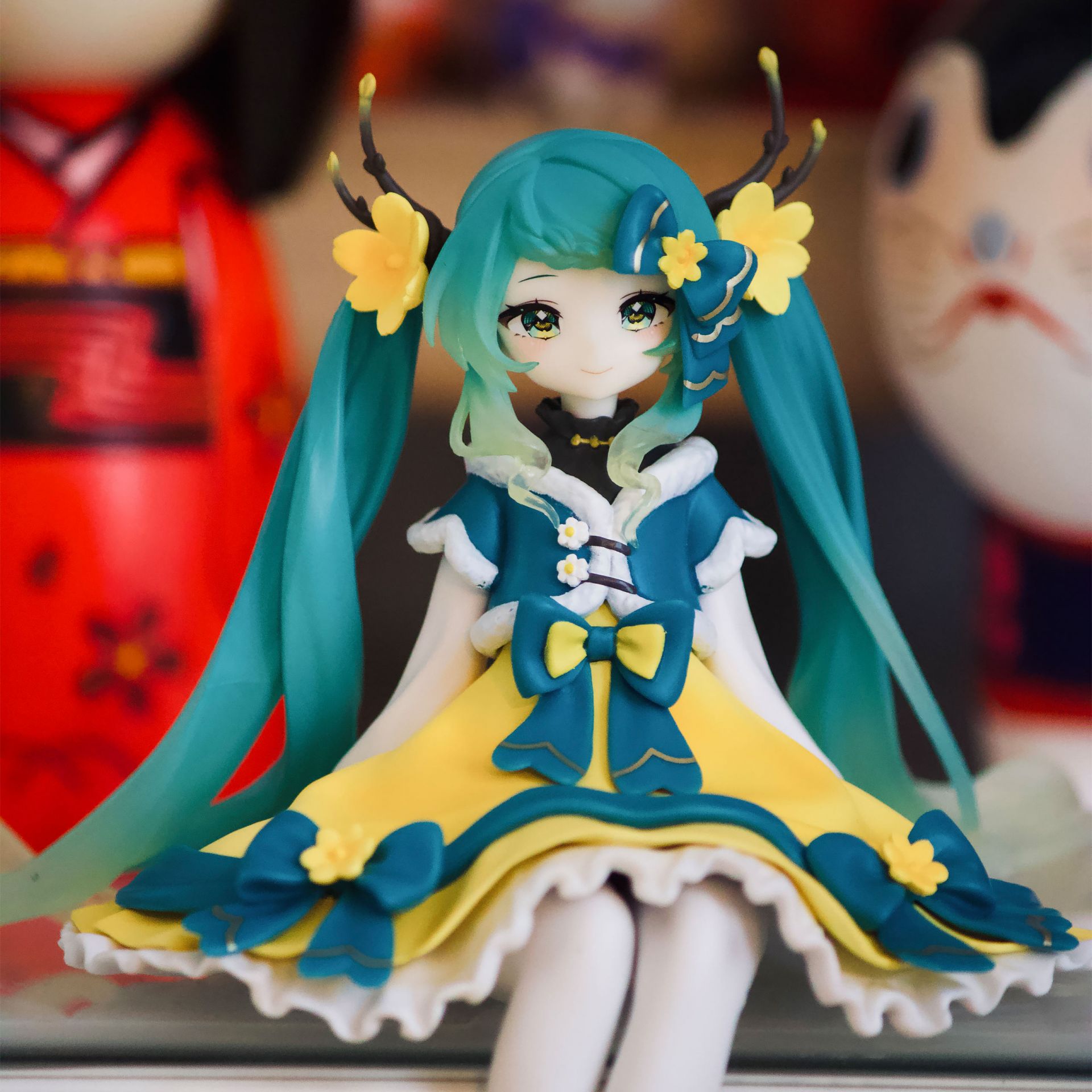 Hatsune Miku - Miku 2025 Chinese New Year Noodle Stopper Figur | Elbenwald