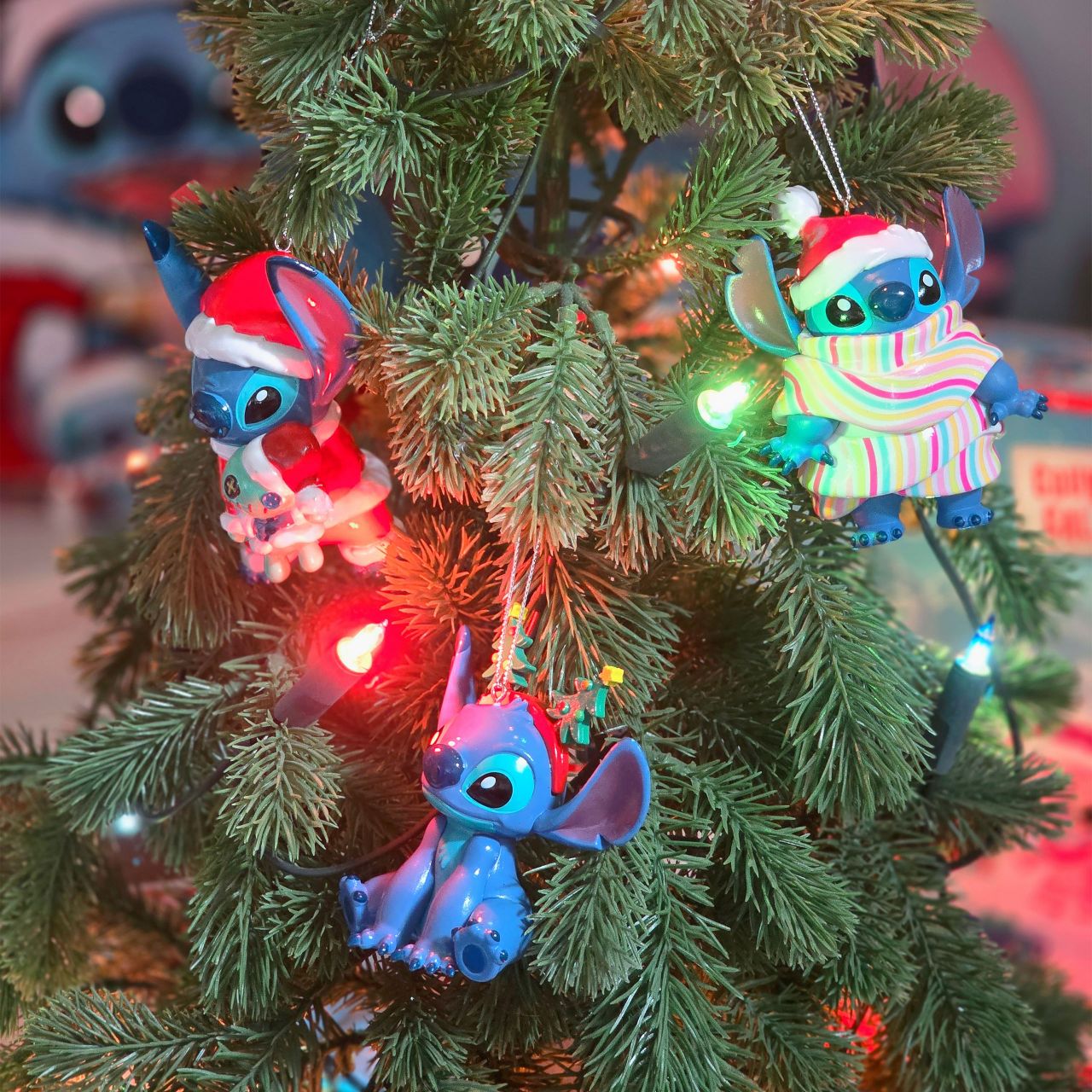 Stitch mit Schrulle Weihnachtsbaum-Schmuck - Lilo & Stitch | Elbenwald