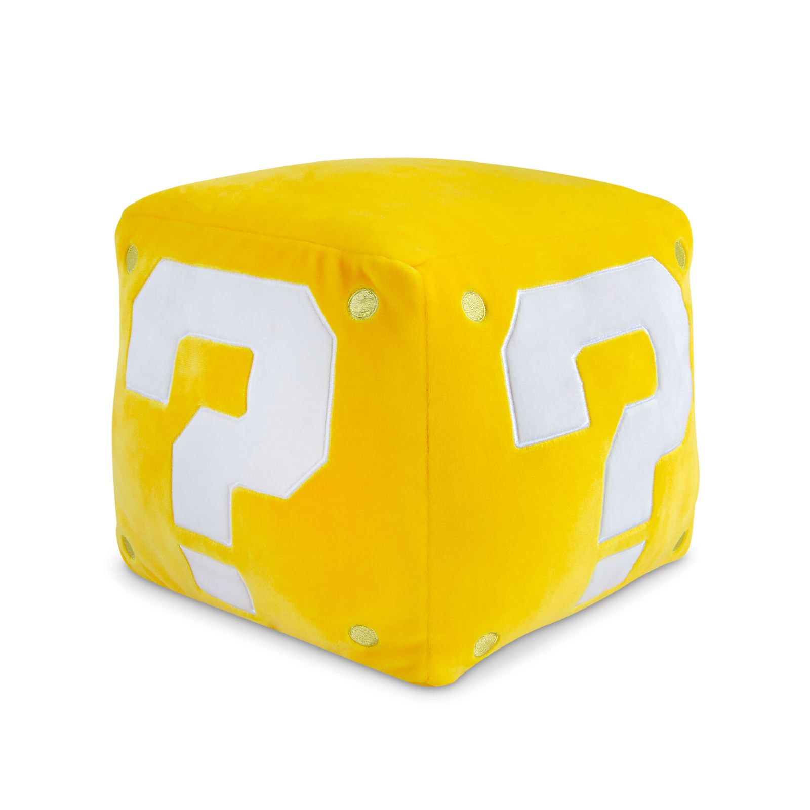 Super Mario - Question Mark Block Plush Figure XL | Elbenwald