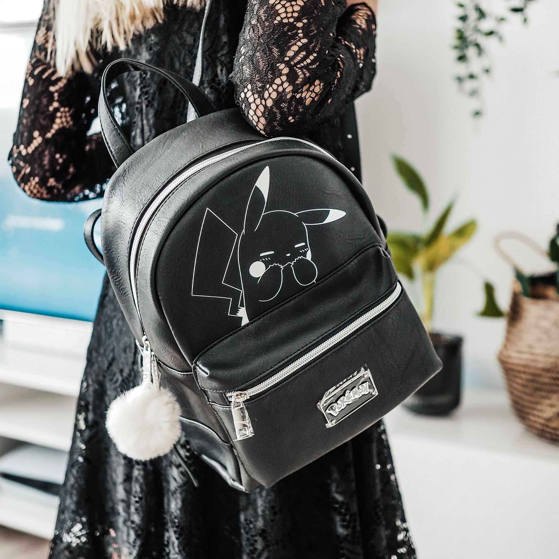 Pokemon - Pikachu Mini Backpack Black | Elbenwald