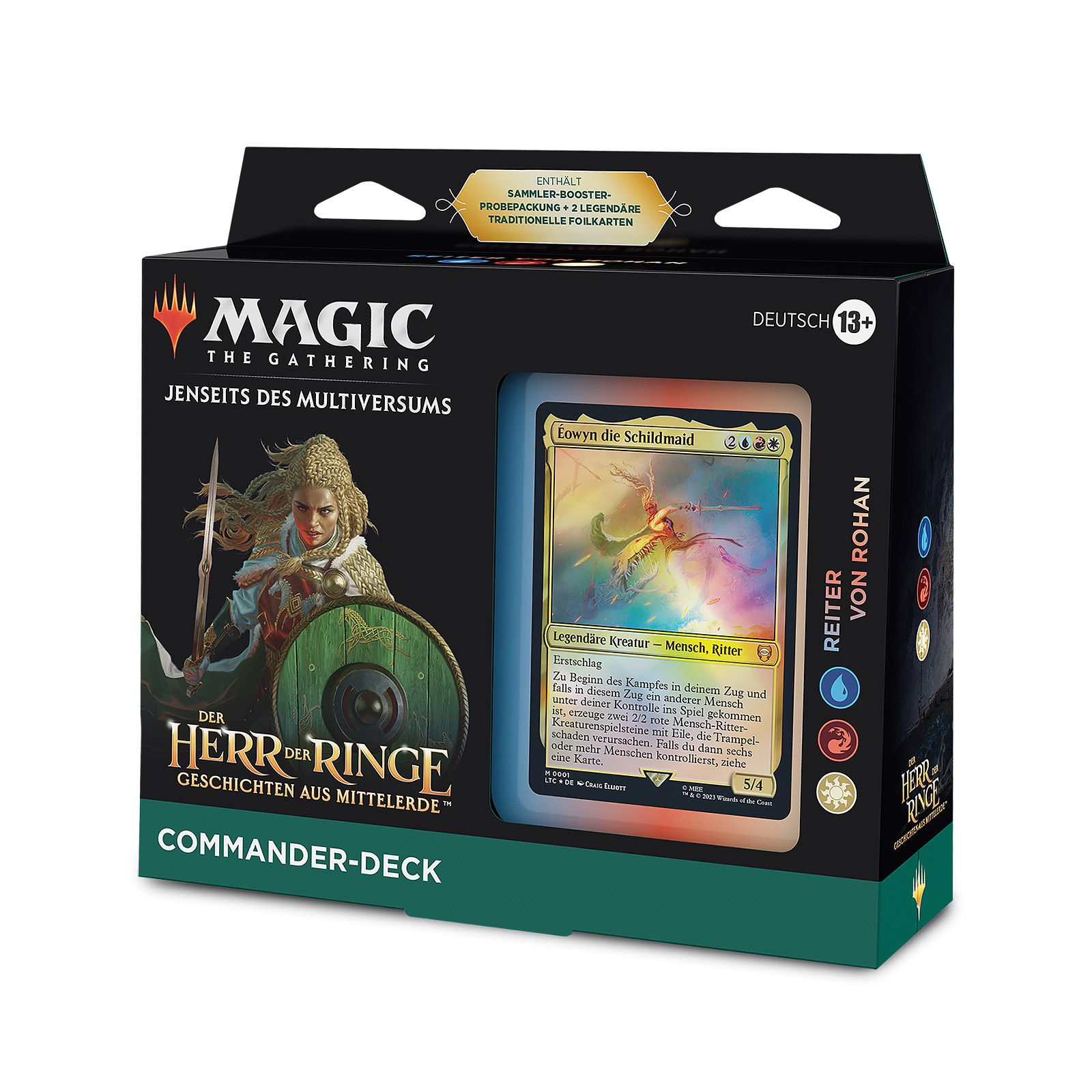 Der Herr der Ringe Mittelerde Reiter von Rohan Commander Deck - Magic ...