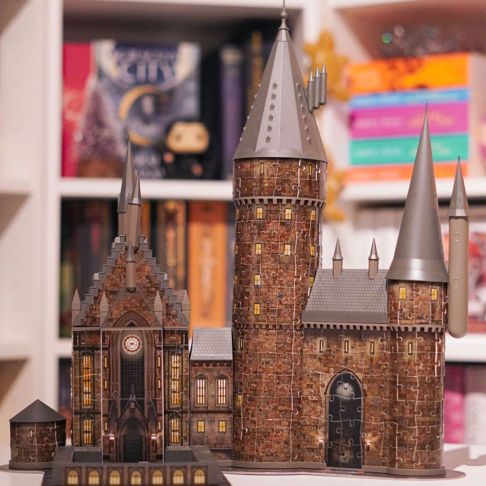 Hogwarts Castle The Great Hall 3D Puzzle with Lighting - Harry Potter ...