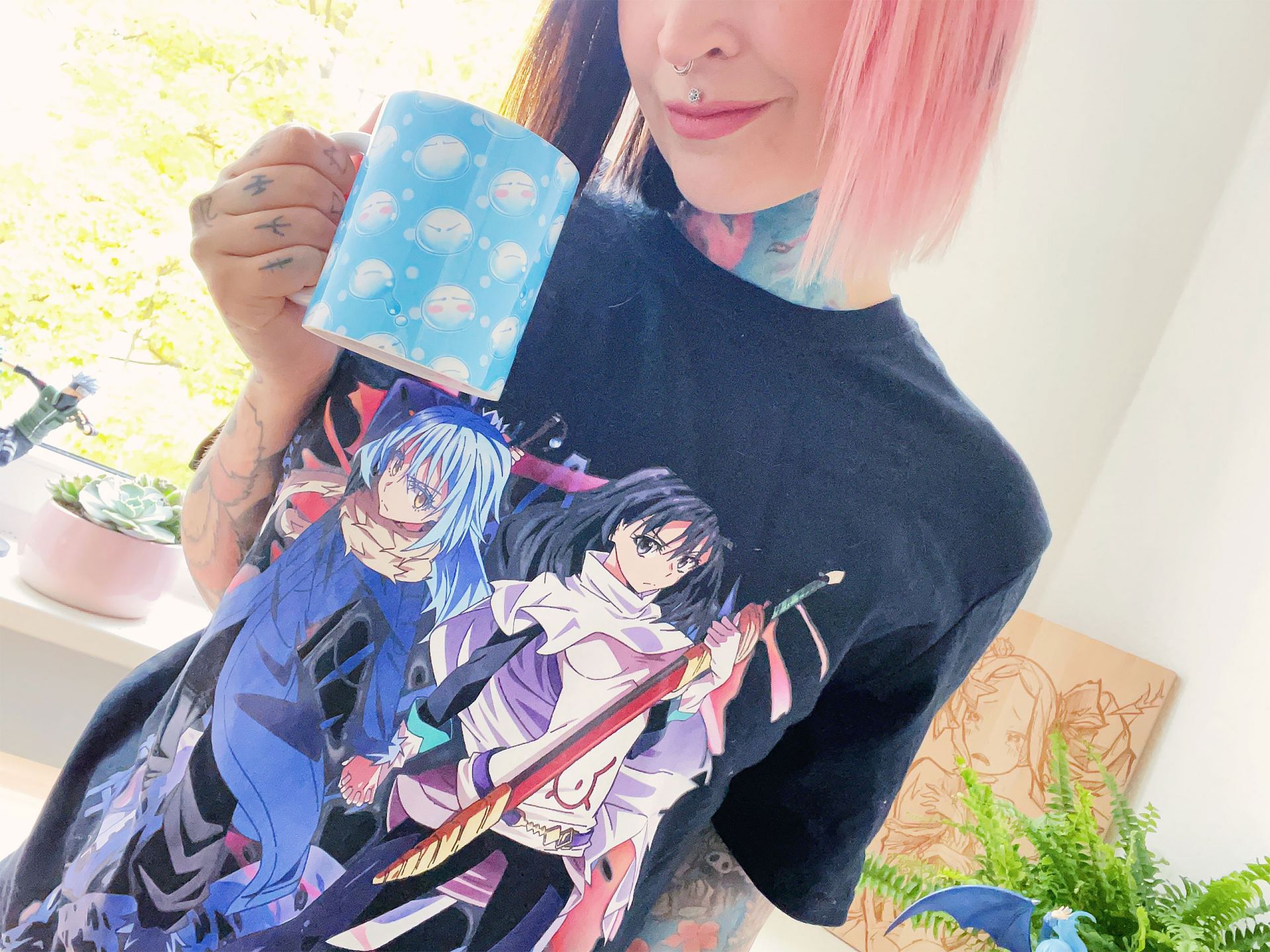 My Reincarnation as a Slime in Another World - Slime Crew T-Shirt Black ...