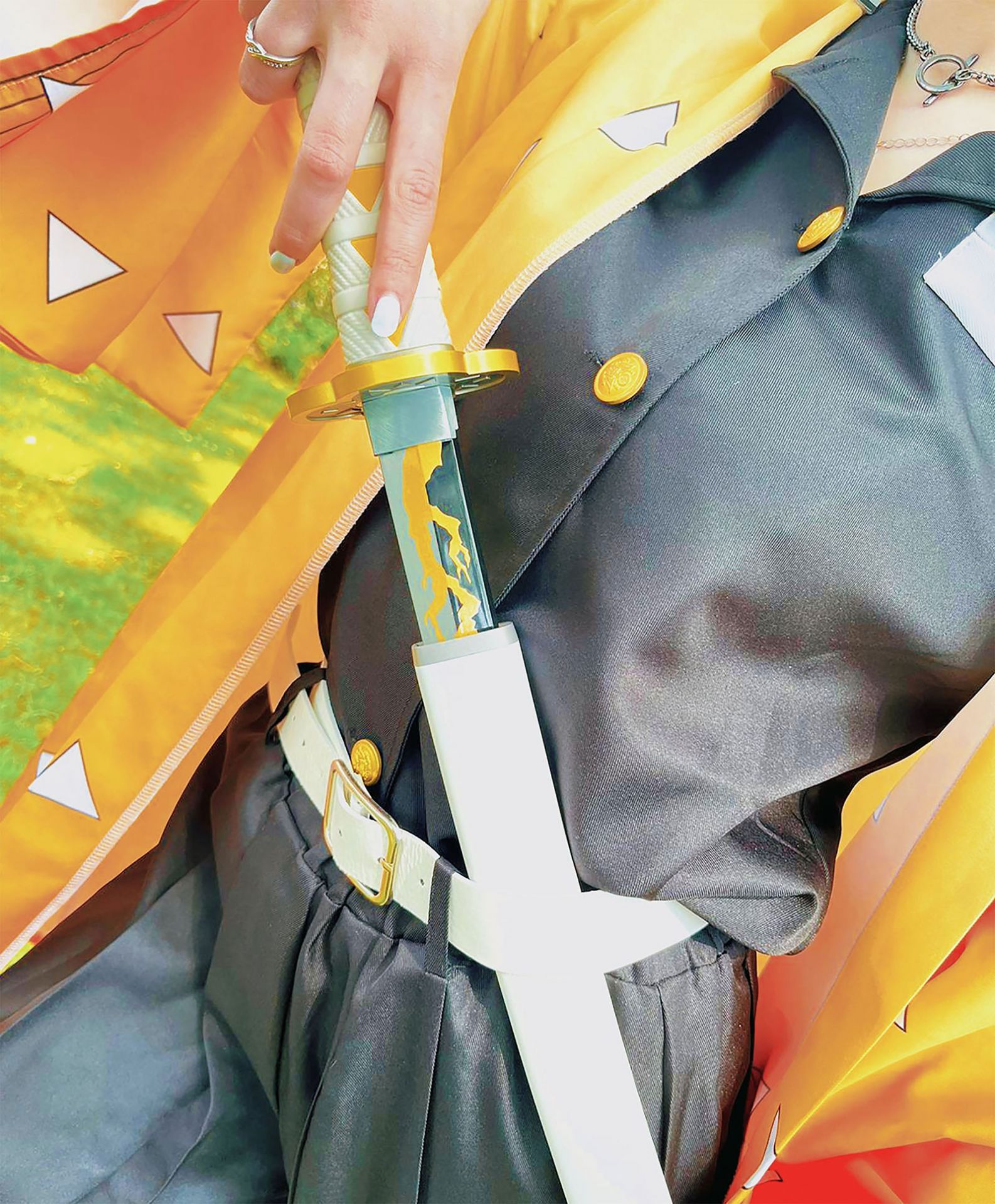 Demon Slayer - Zenitsu Agatsuma Nichirin Sword Replica | Elbenwald