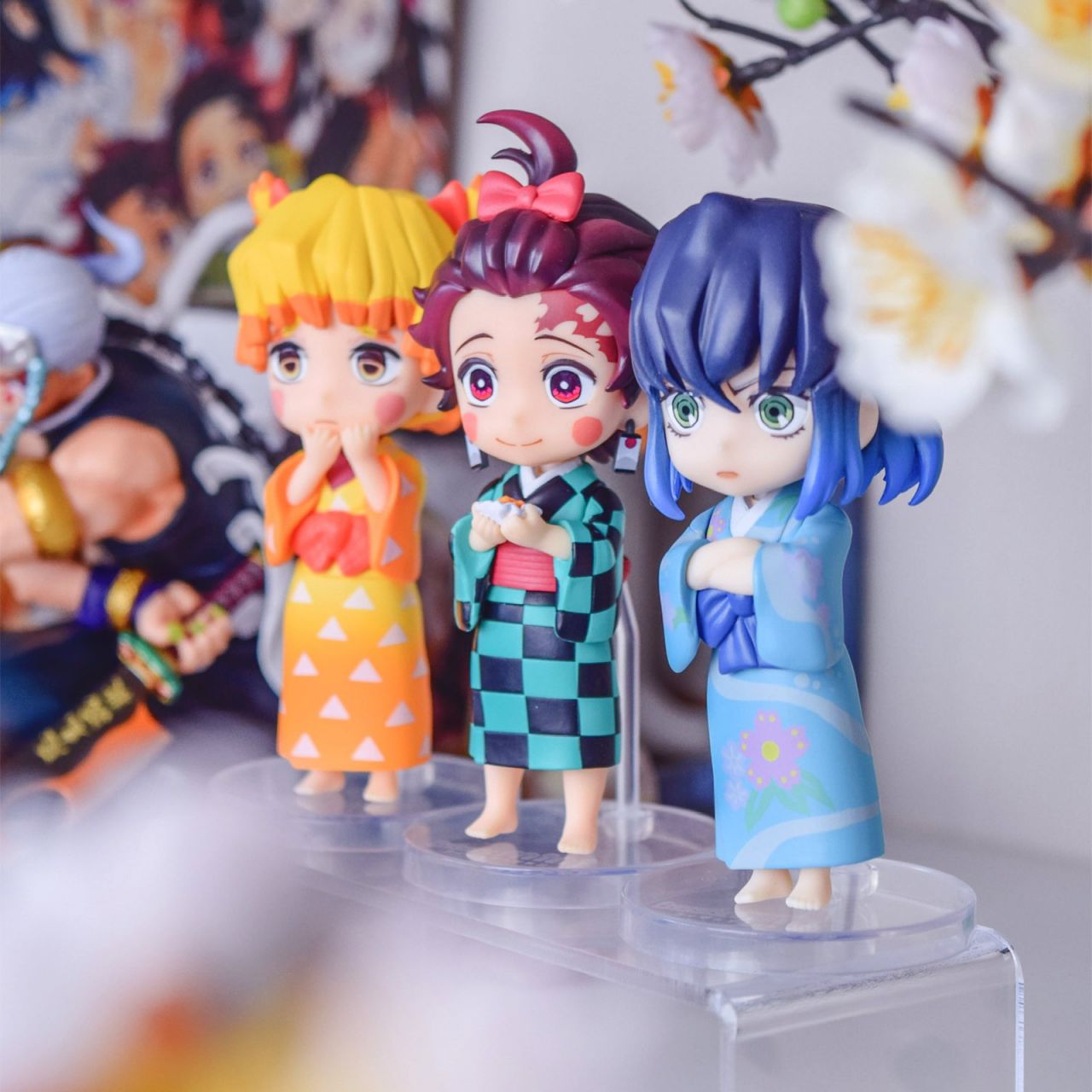 Demon Slayer - Action Figures 3-piece Set | Elbenwald