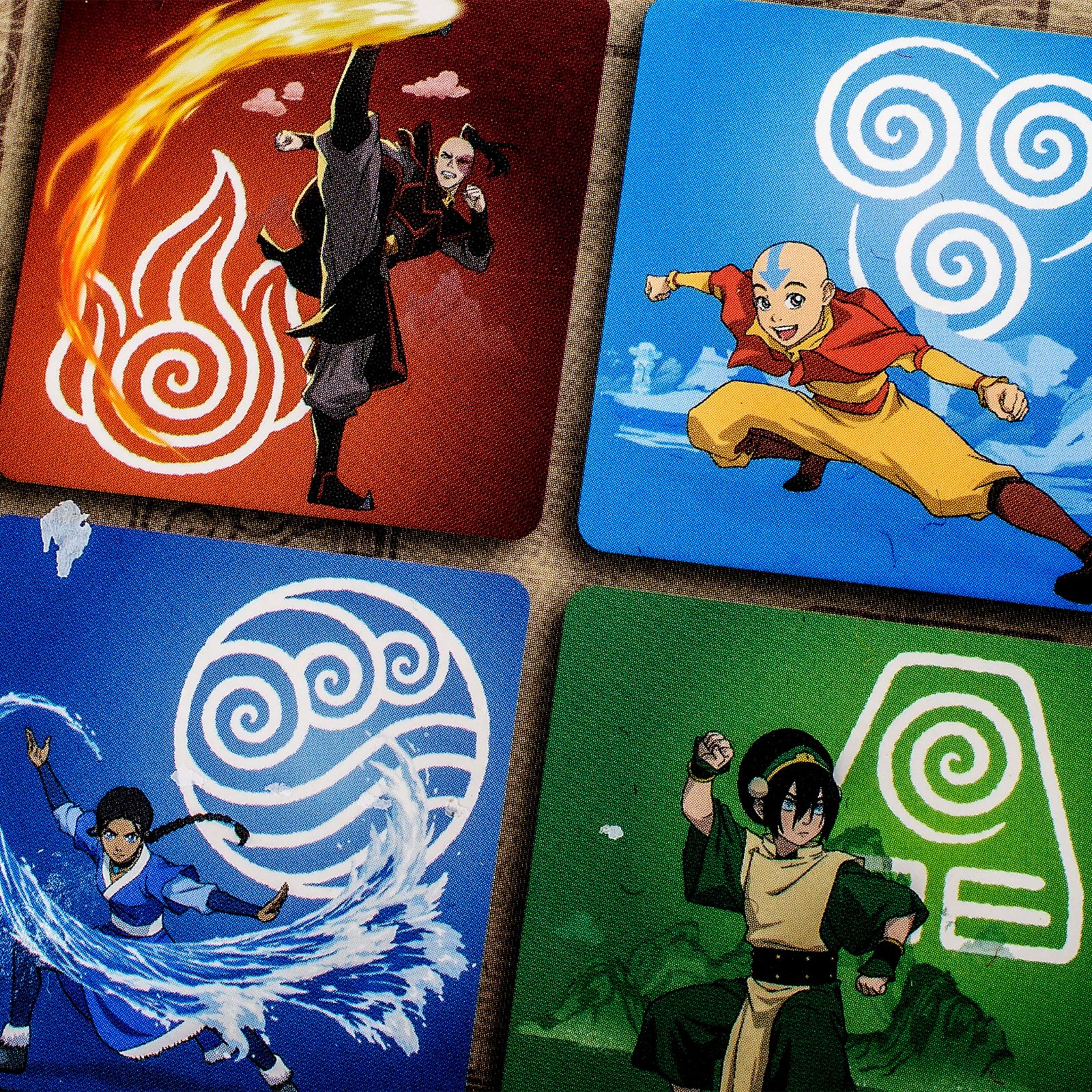 Avatar The Last Airbender - Group Coaster 4-Piece Set | Avatar: The ...