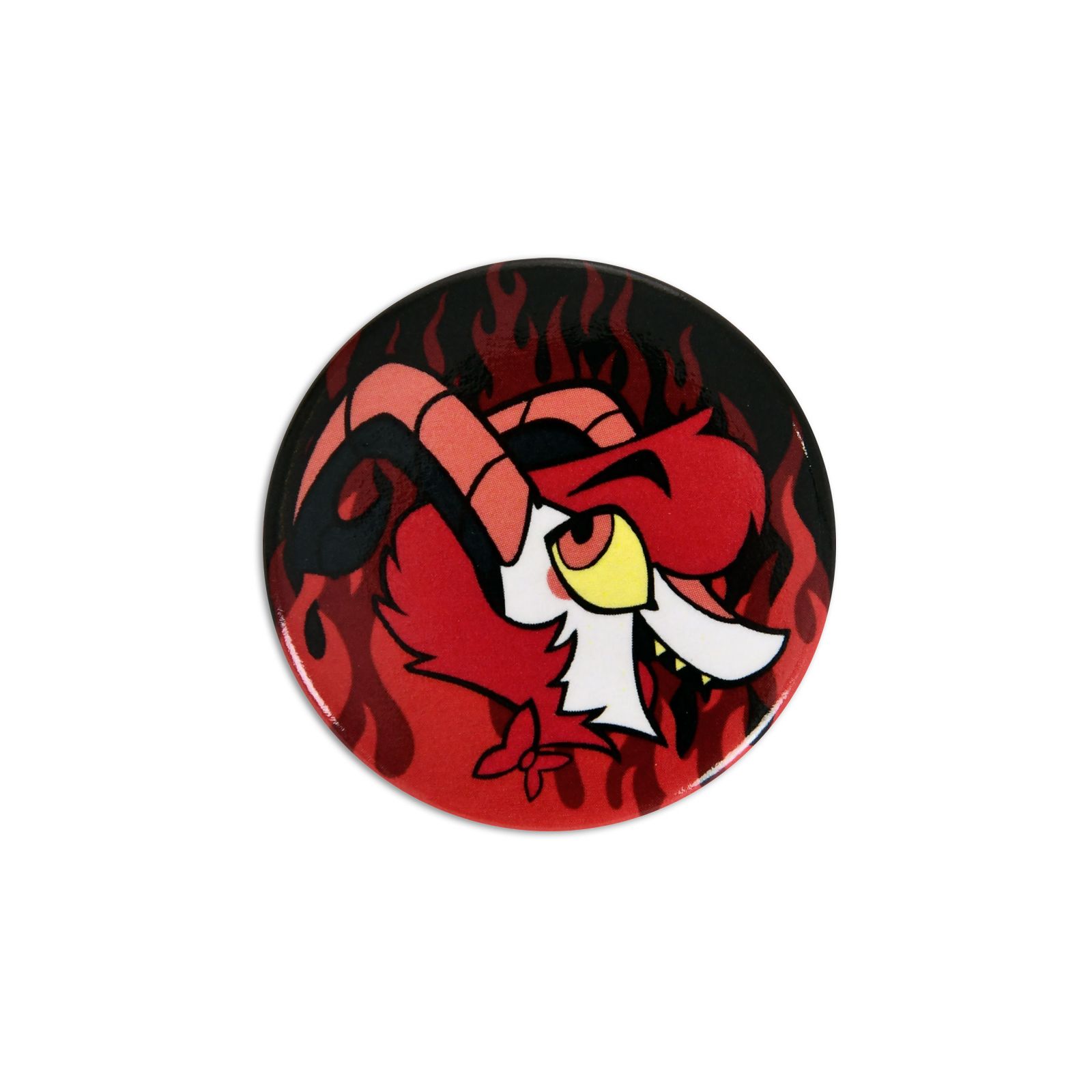 Dazzle Button for Hazbin Hotel Fans | Elbenwald