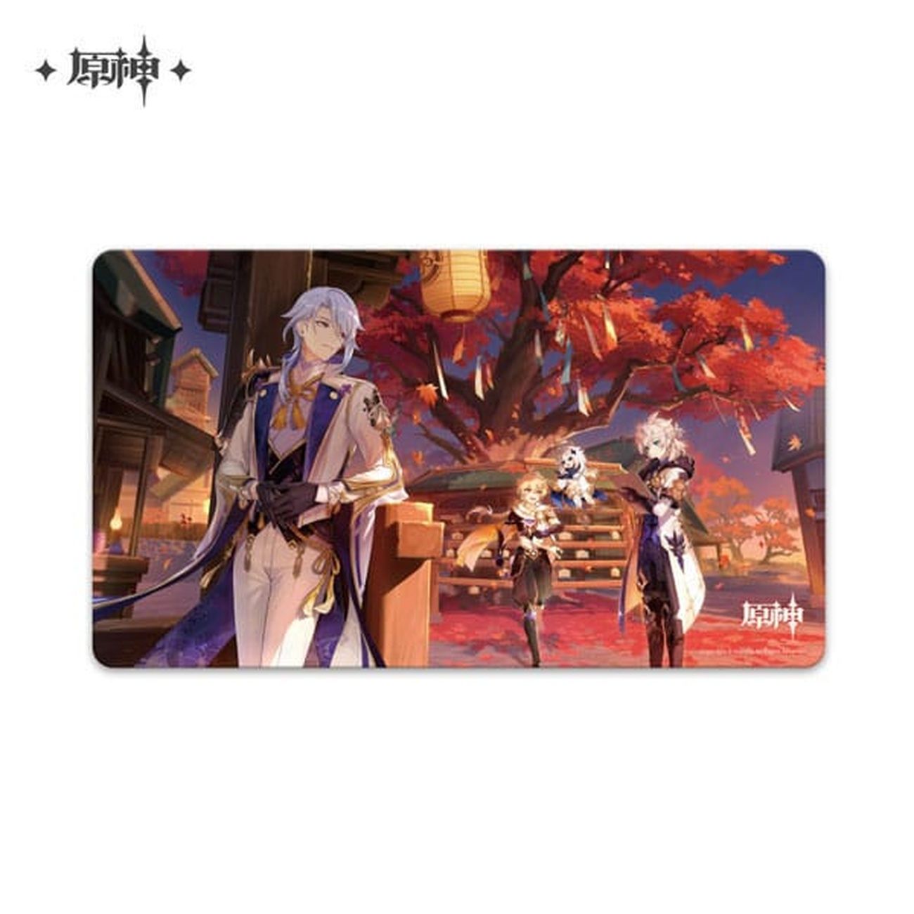 Genshin Impact Mousepad Hues of the Violet Garden 70 x 40 cm | Elbenwald