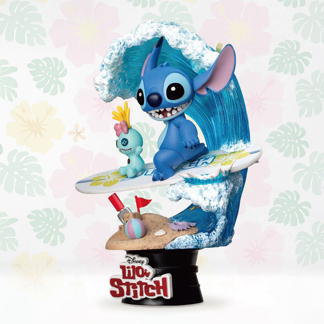 Surfer Stitch D-Stage Diorama Figure - Lilo & Stitch | Elbenwald