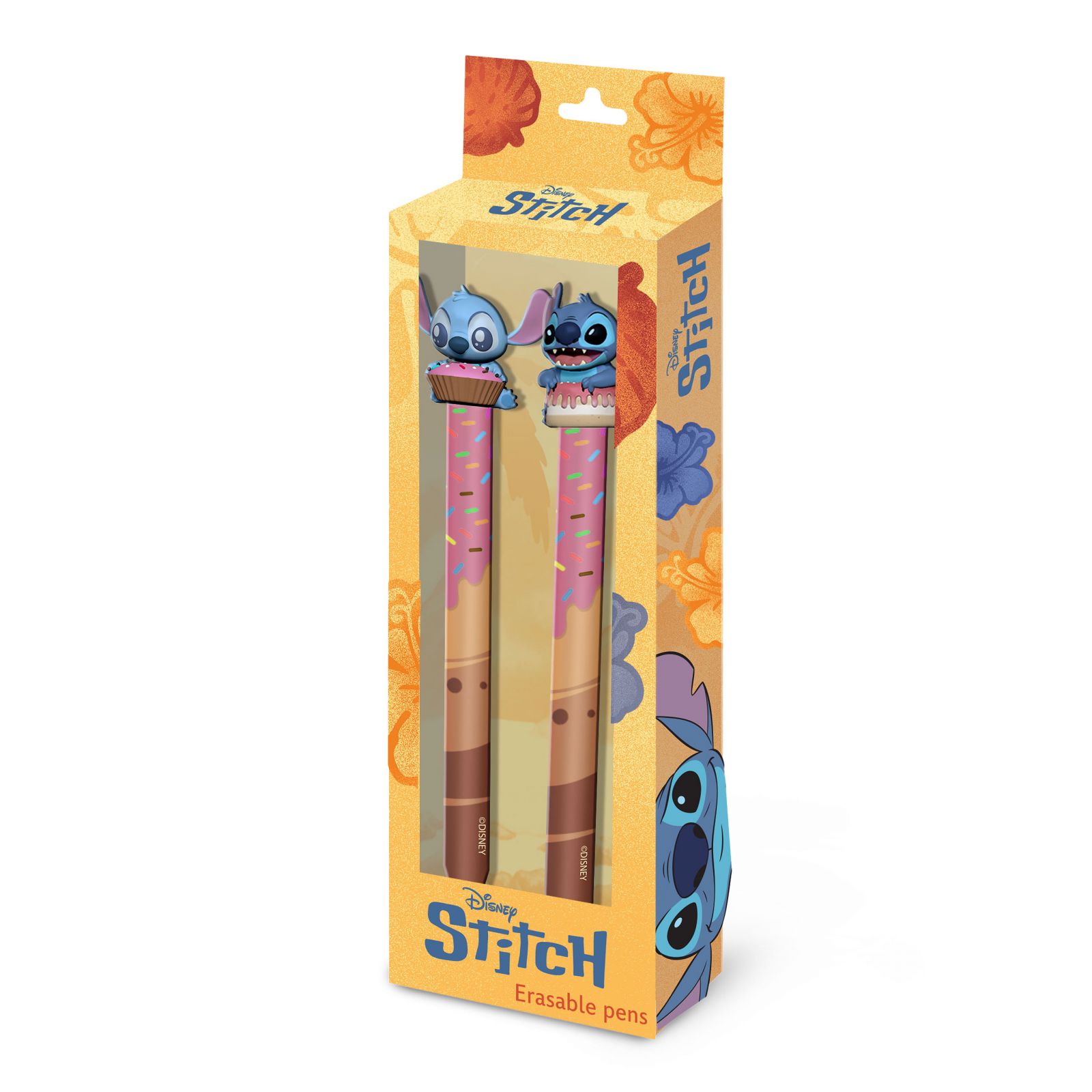 Stitch Ballpoint Pens with Eraser Function 2-Pack - Lilo & Stitch ...