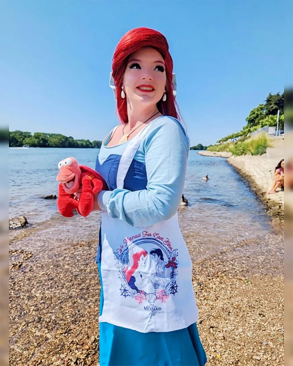 Arielle - We Mermaid for Each Other Jutebeutel weiß | Elbenwald