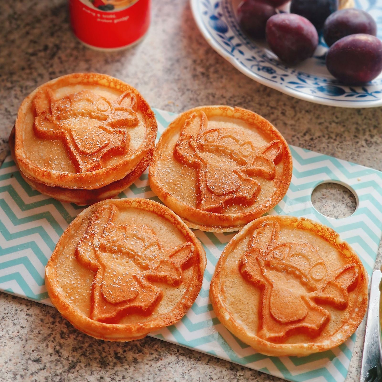 Lilo & Stitch - Mini Waffle Iron Stitch | Elbenwald