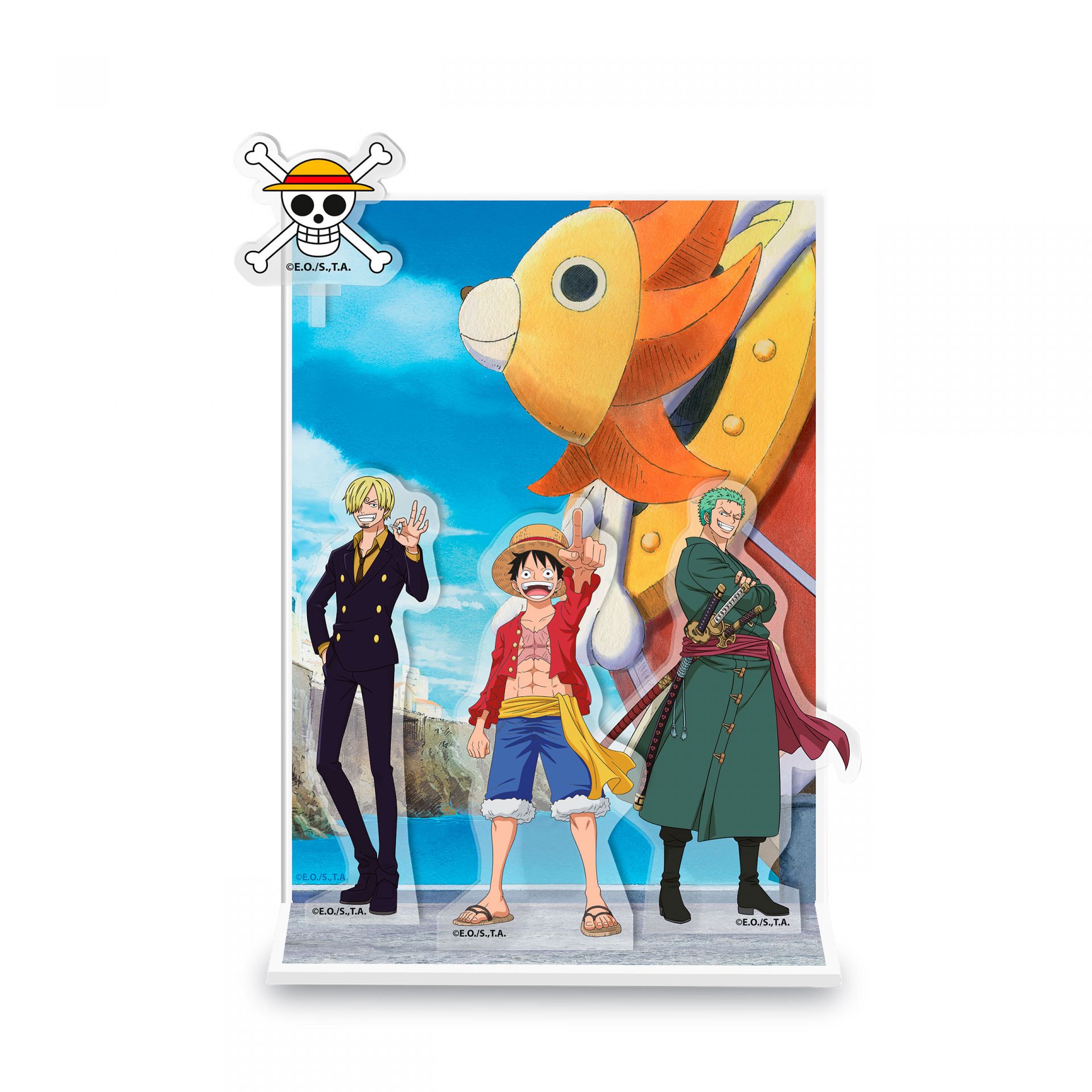 One Piece - Trio Acrylic Diorama Figure | Elbenwald