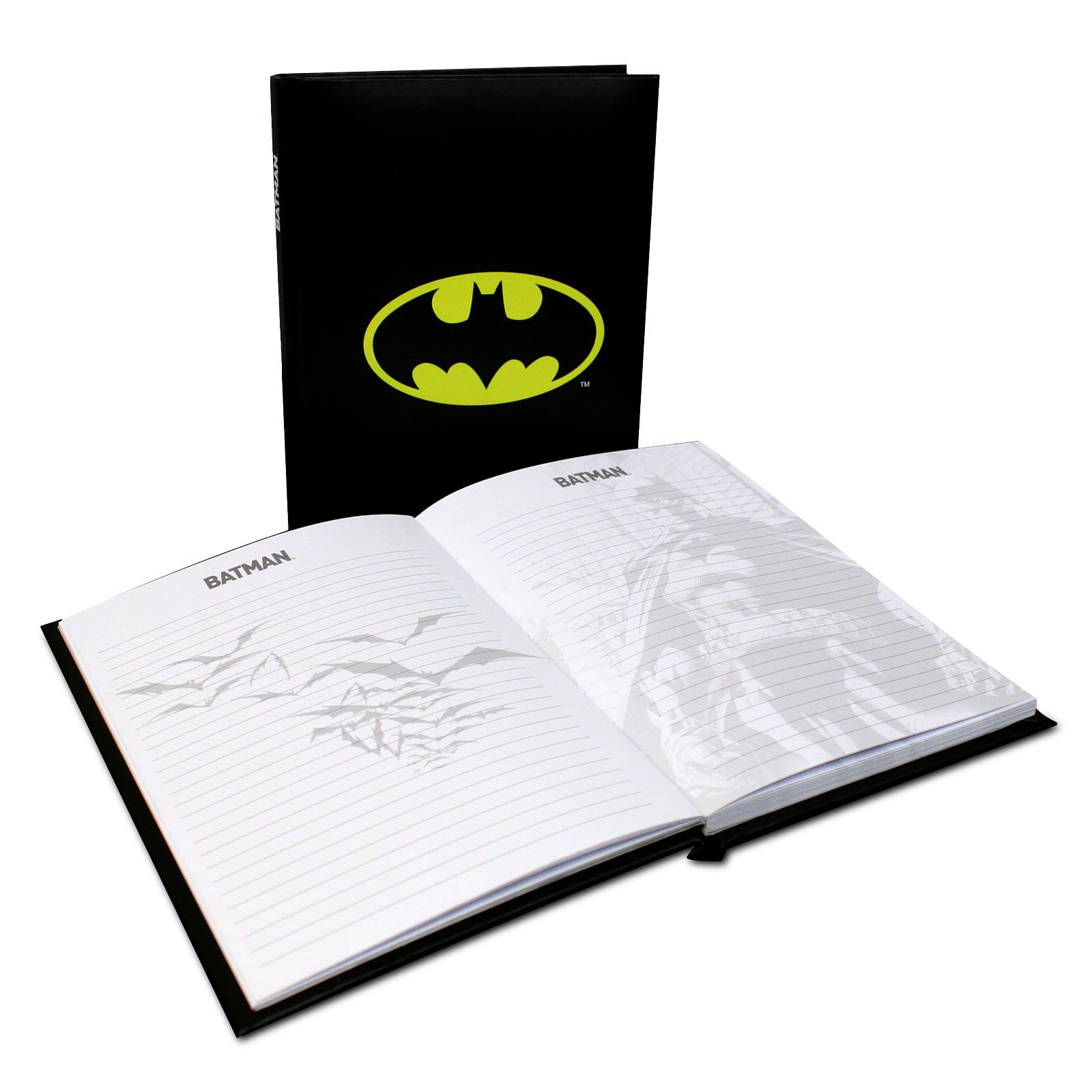 Batman - Logo Notebook with Light Function | Elbenwald