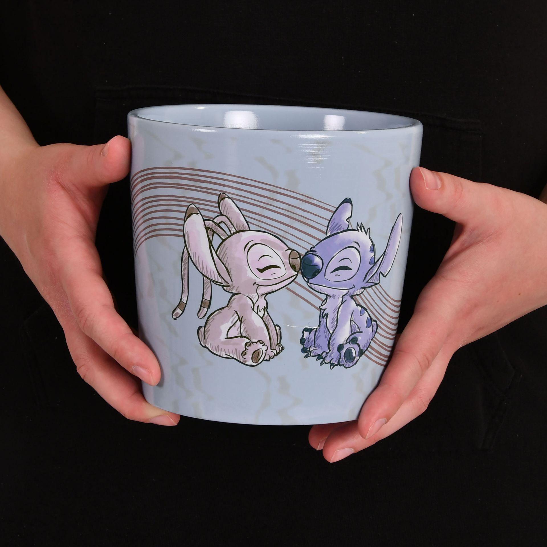 Lilo & Stitch - Angel and Stitch Flower Pot | Elbenwald