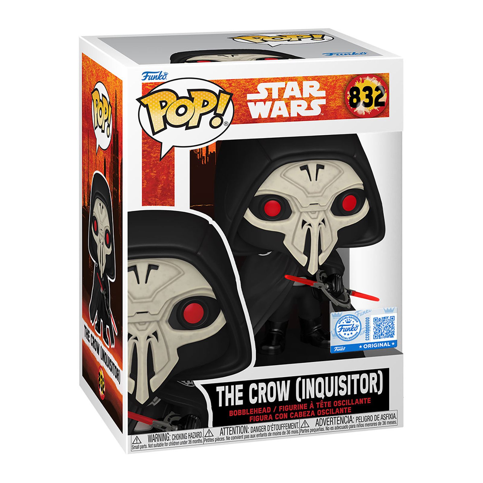 Darth Maul: Shadow Lord The Crow Funko Pop Bobblehead Figure - Star ...