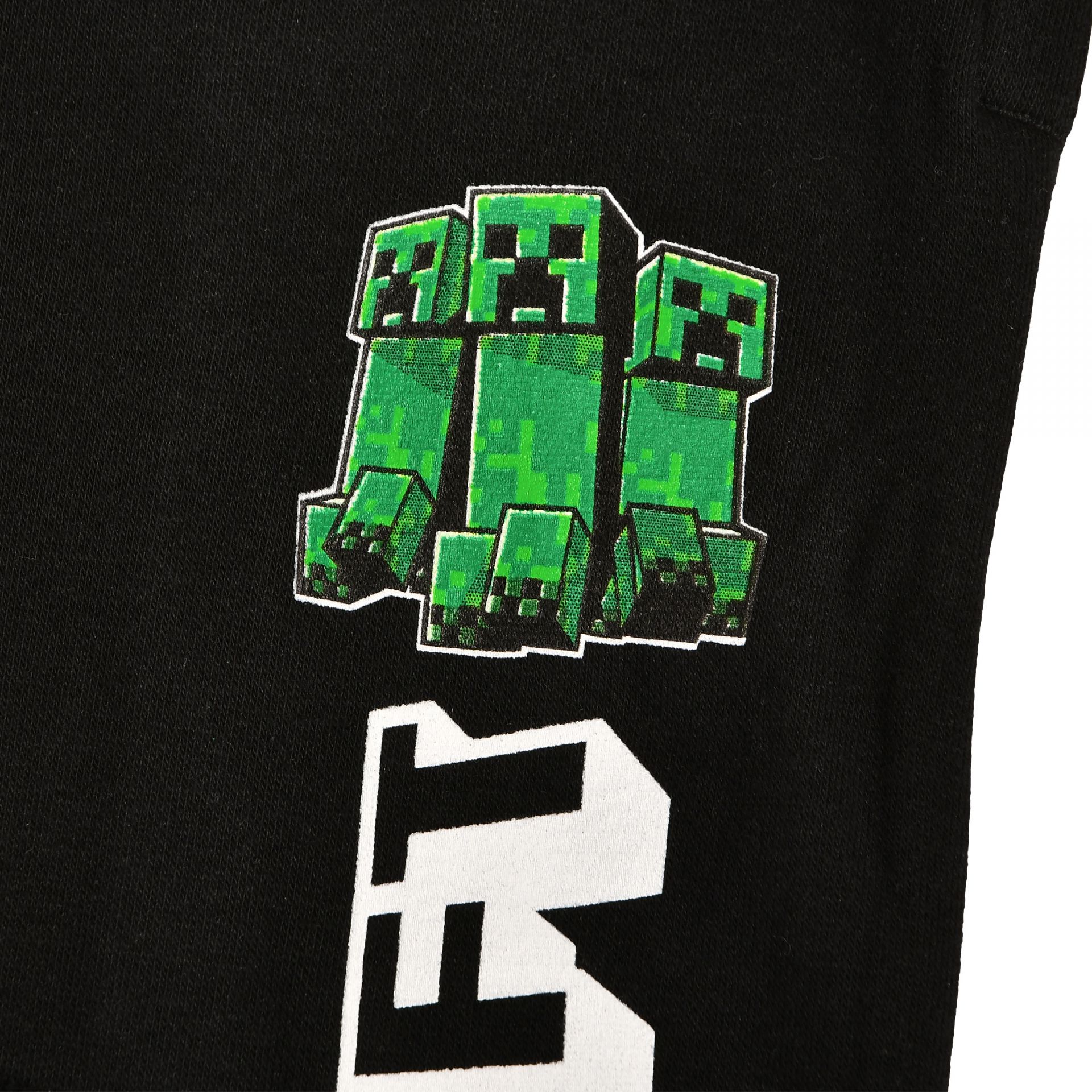 Minecraft - Creeper Sweatpants Kids Black | Elbenwald