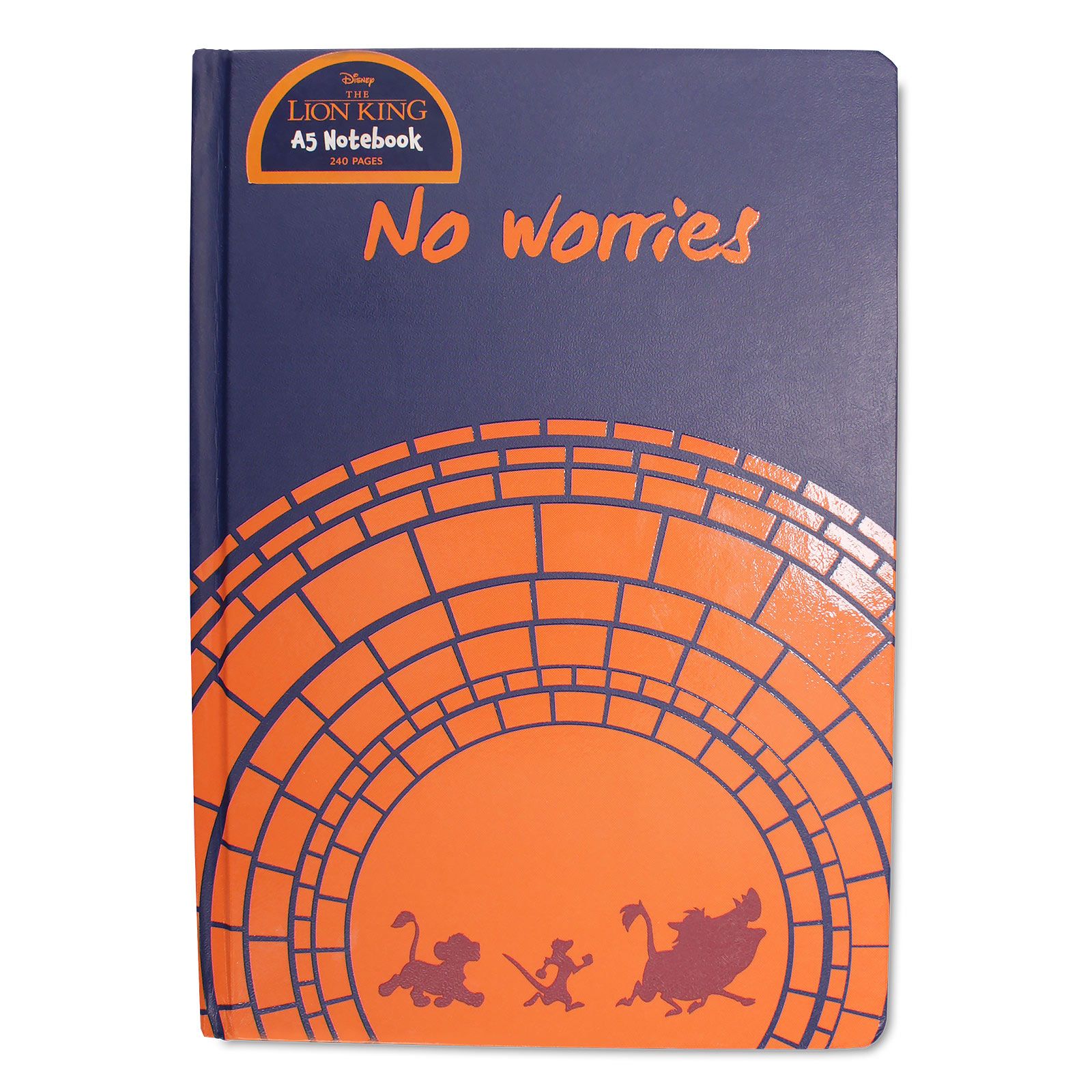 The Lion King - No Worries Notebook A5 | Elbenwald