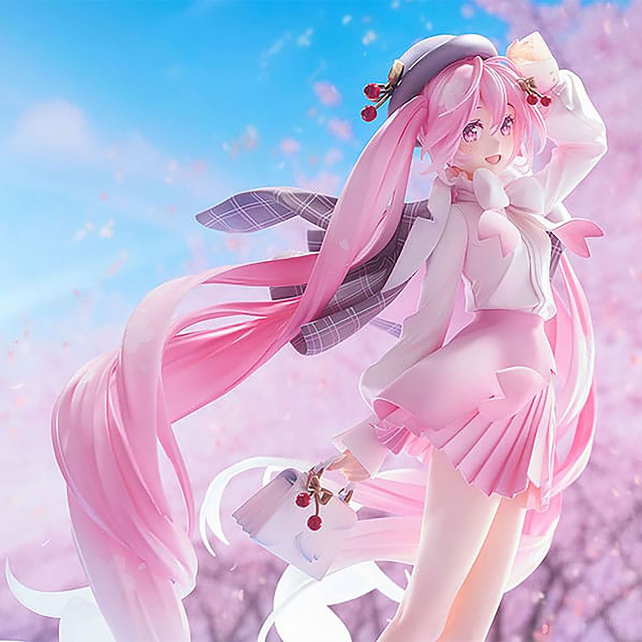 Hatsune Miku - Sakura Miku Statue Hanami Outfit Version | Elbenwald