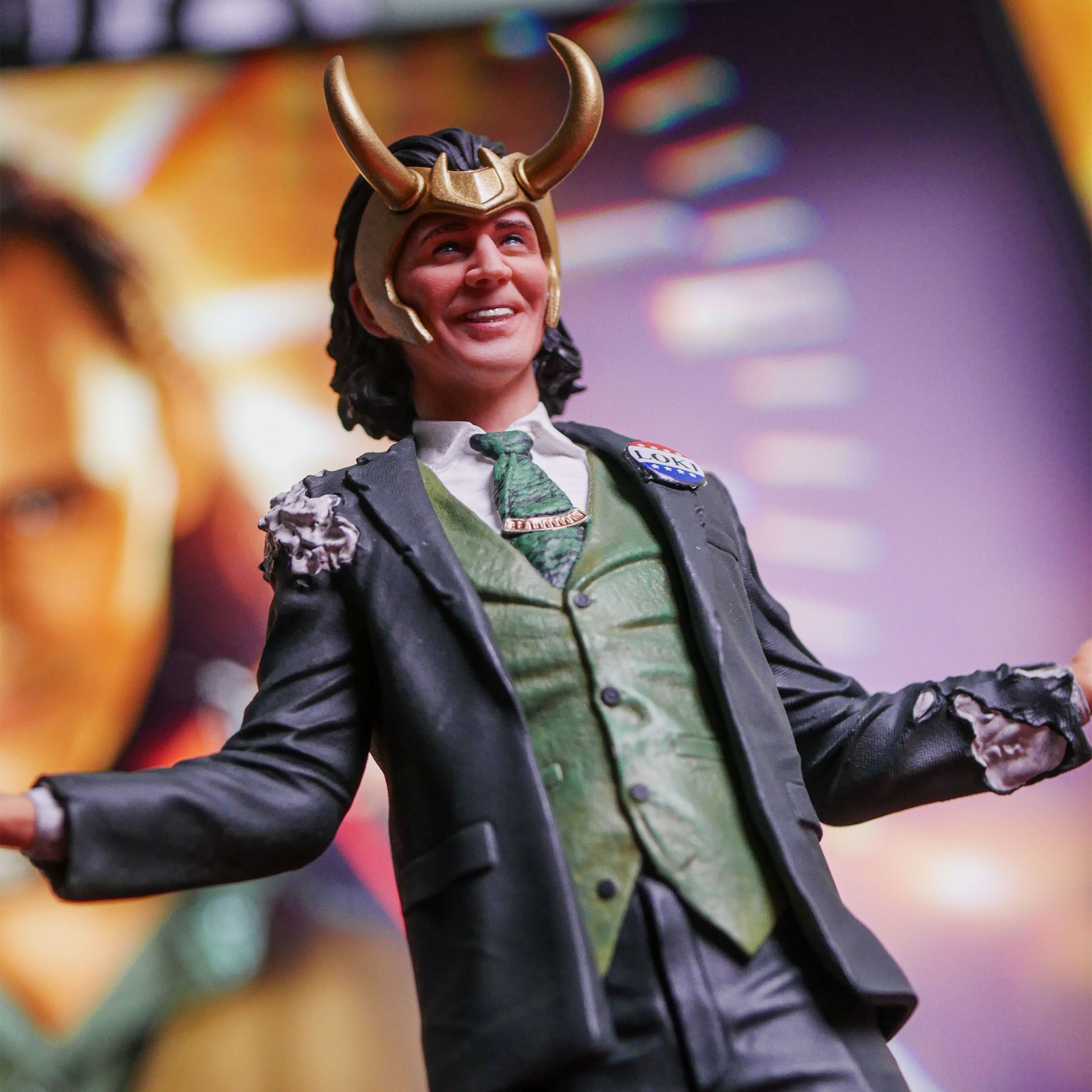 Loki - President BDS Art Scale Deluxe Statue 1:10 | Elbenwald