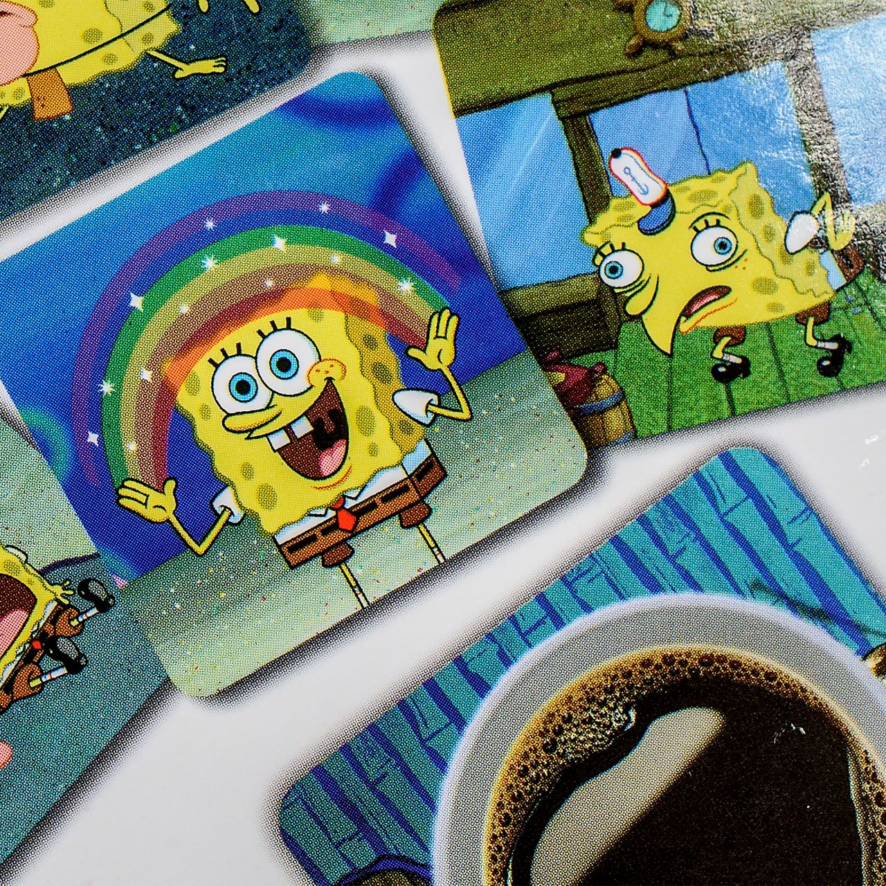 SpongeBob - Bikini Bottom Coaster 6-piece Set | Elbenwald