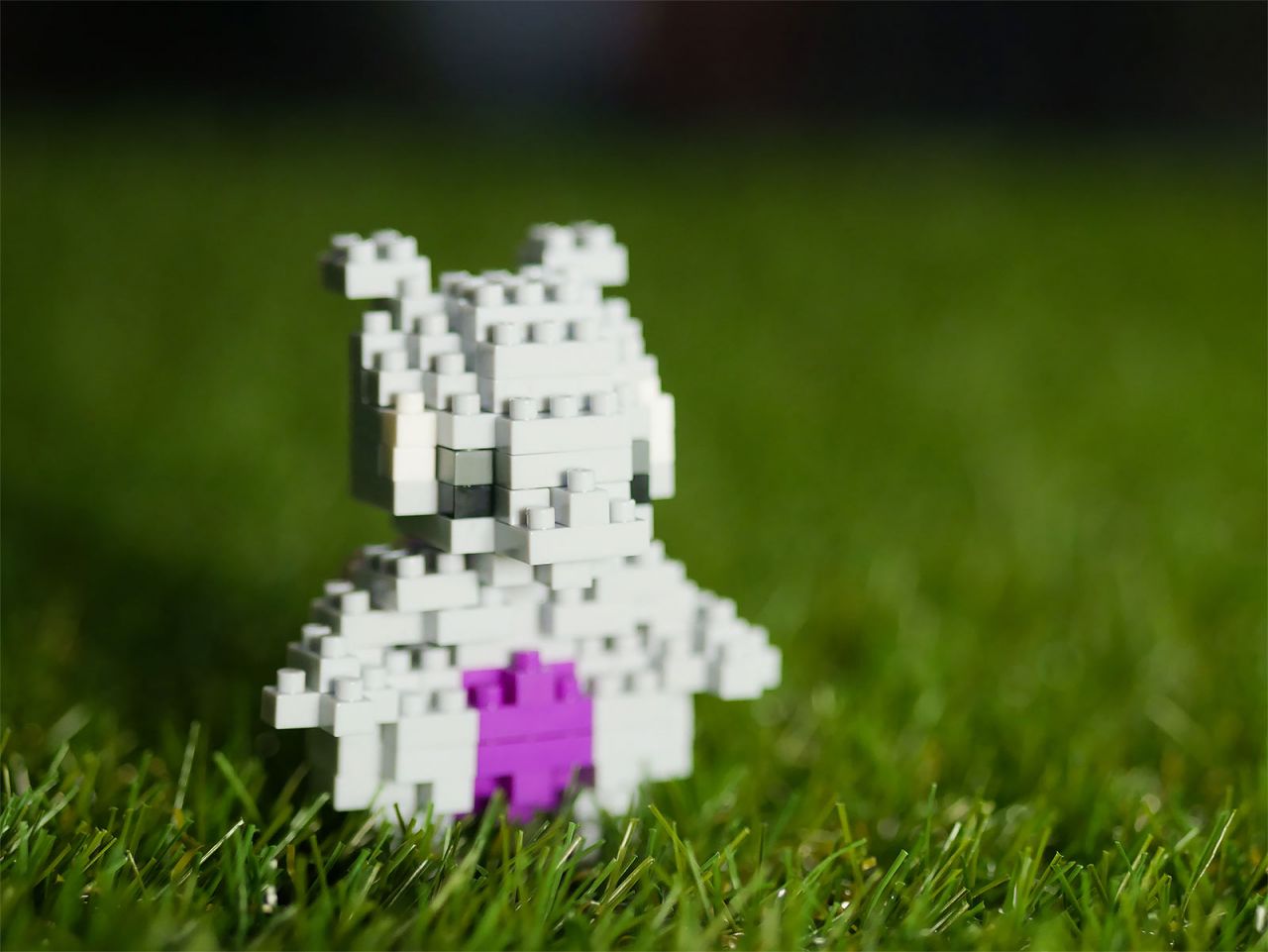 Pokemon - Mewtwo nanoblock Mini Building Block Figure | Elbenwald