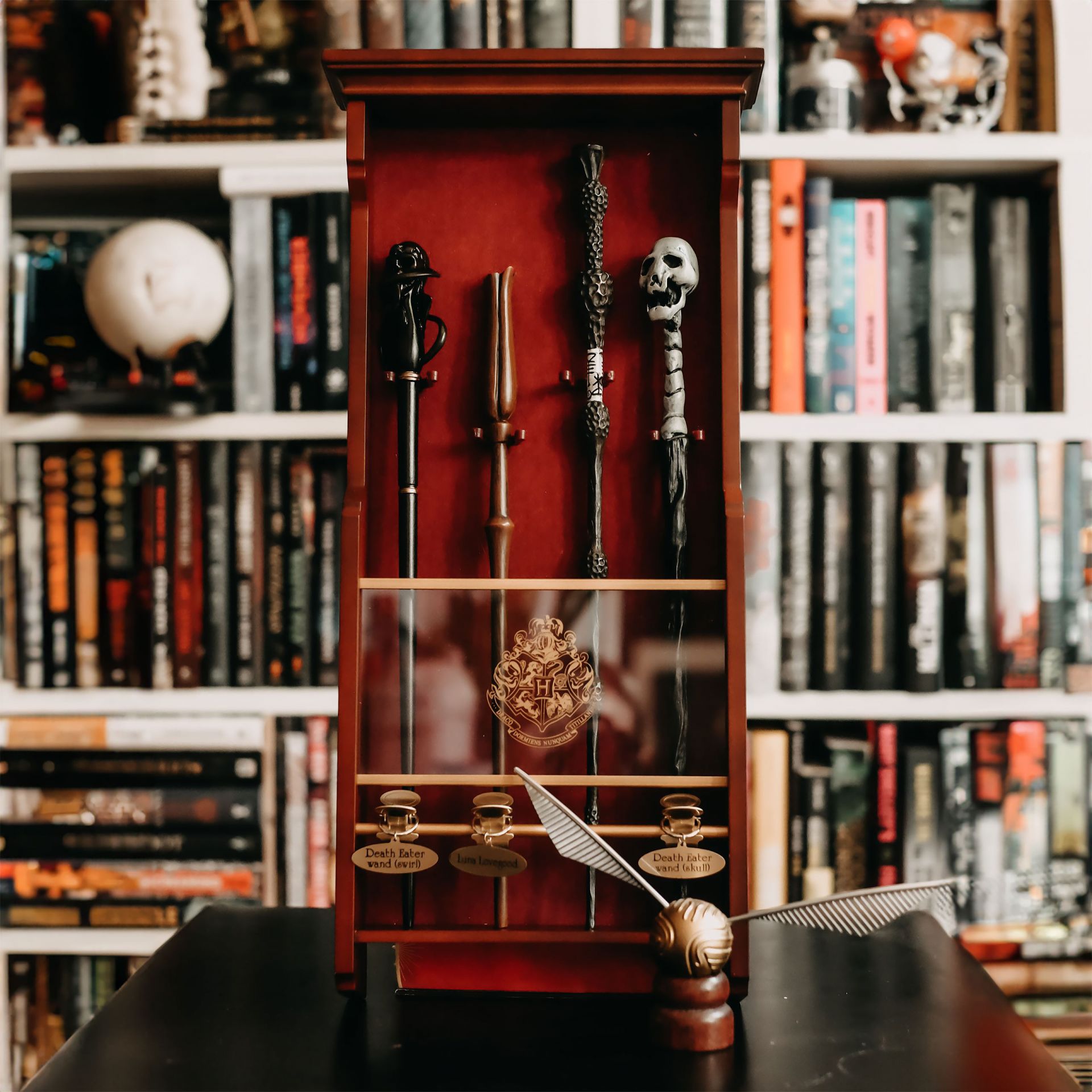 HP Wall Mount for 4 Character Magic Wands | Harry Potter | Elbenwald