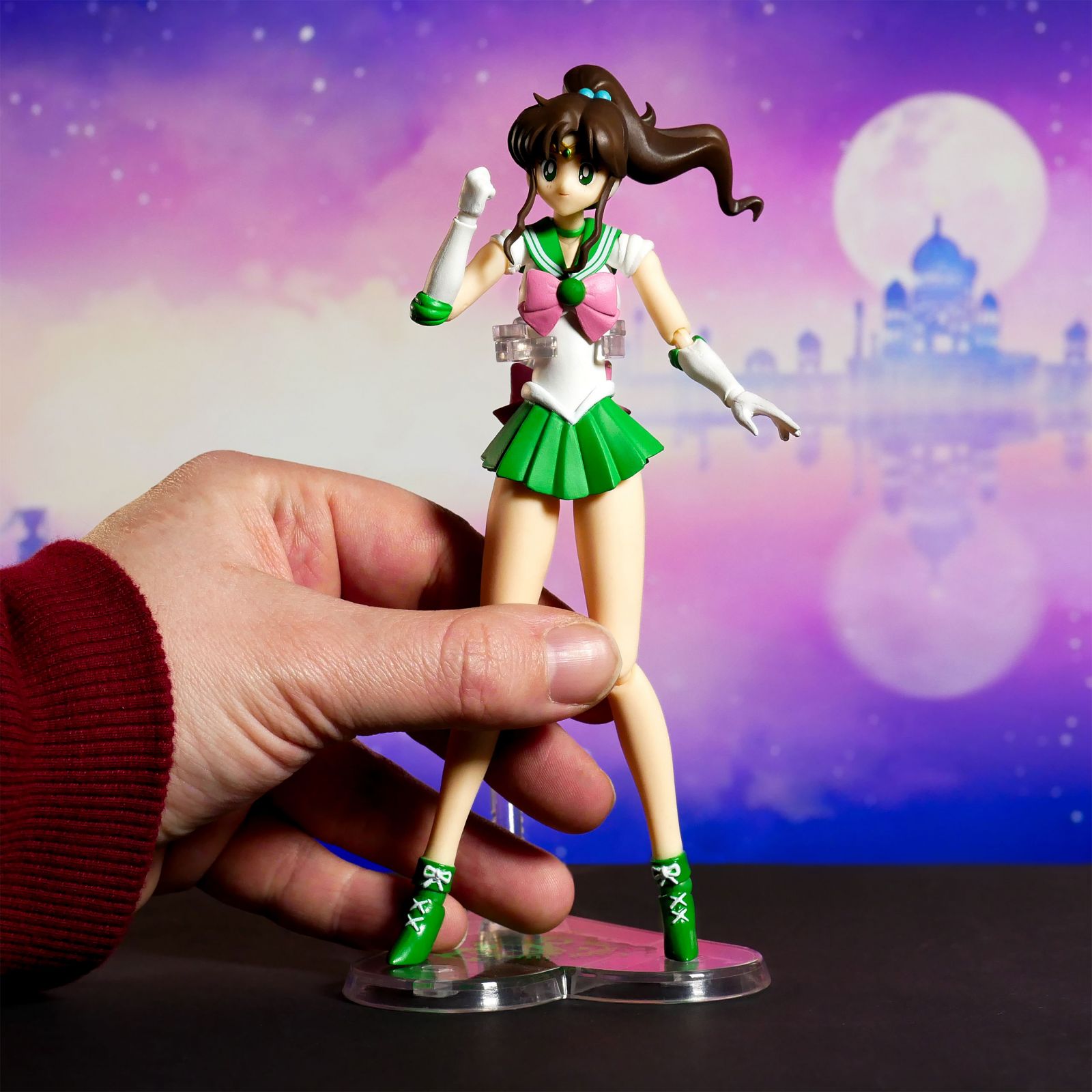 Sailor Jupiter Action Figure Animation Color Edition - Sailor Moon ...