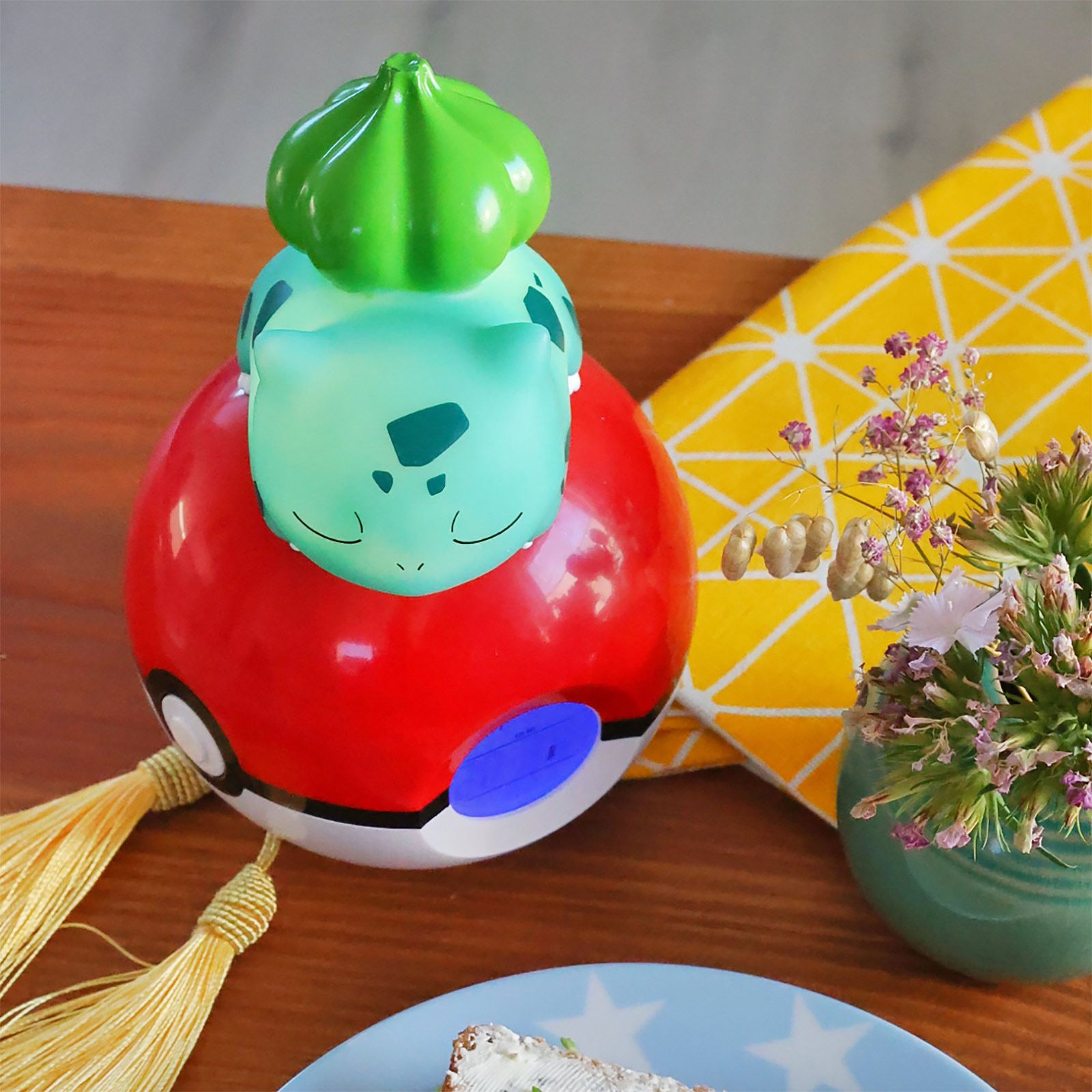 Pokemon - Bulbasaur Radio Alarm Clock | Elbenwald