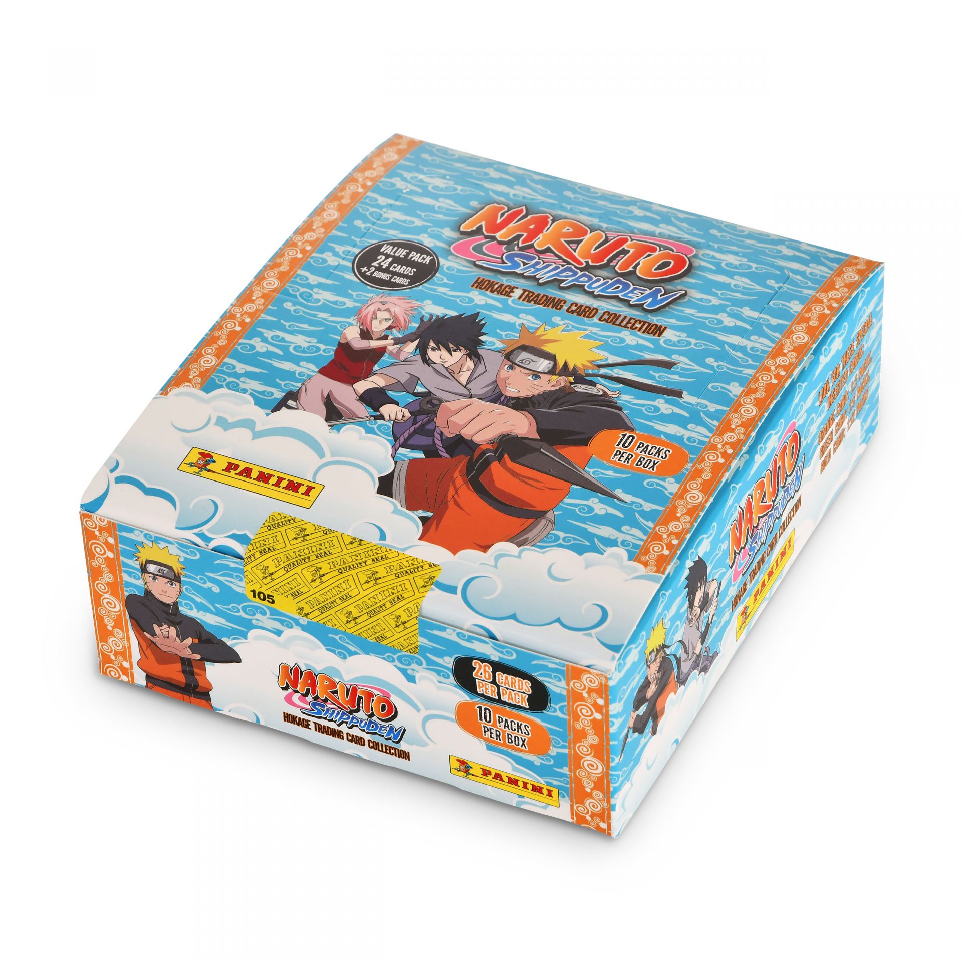 Naruto - Collectible Cards Fat Pack Box | Elbenwald