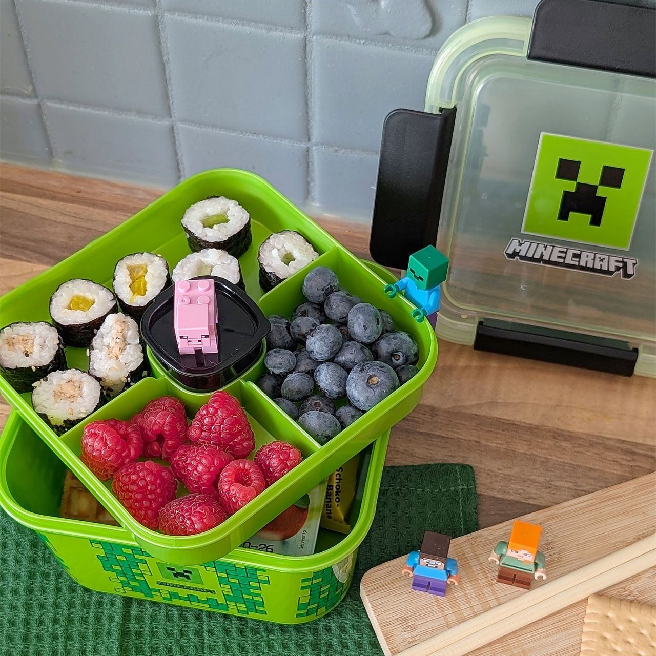 Minecraft - Creeper Bento Lunchbox | Elbenwald