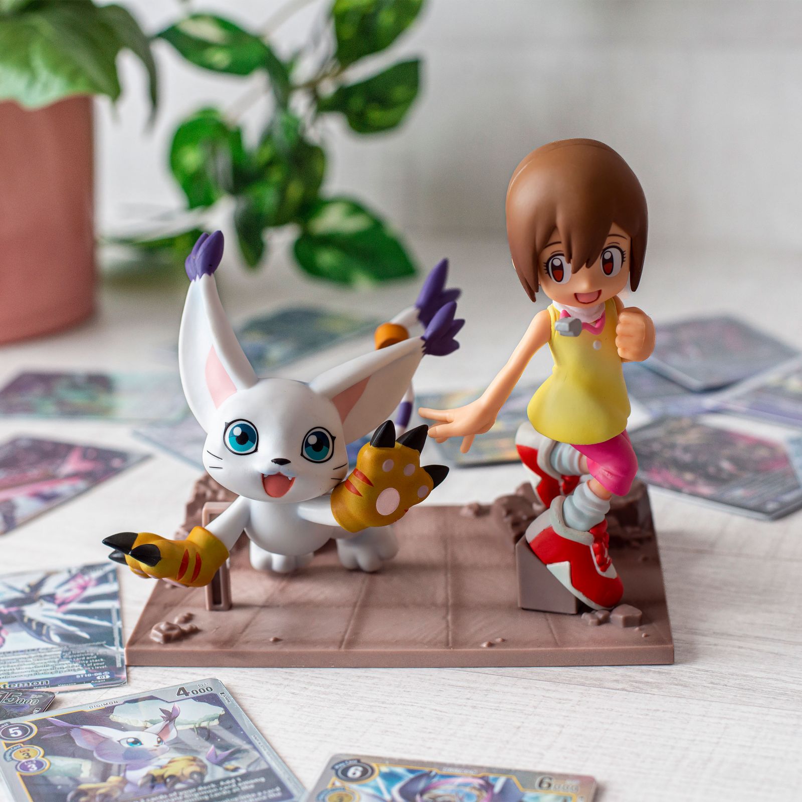 Digimon Adventure - Gatomon & Kari Figurenset | Elbenwald